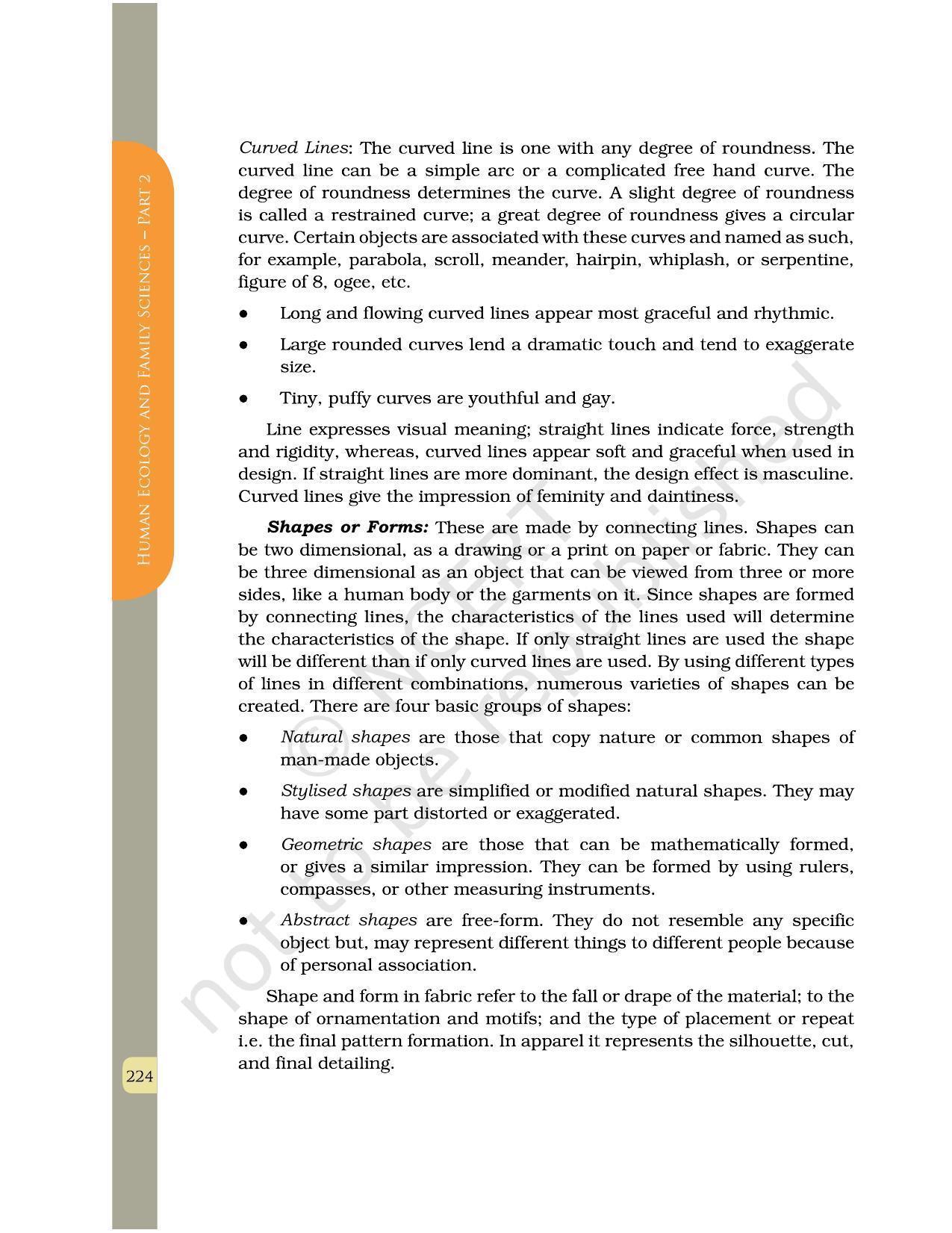 NCERT Book for Class 12 Home Science Chapter 11 Design