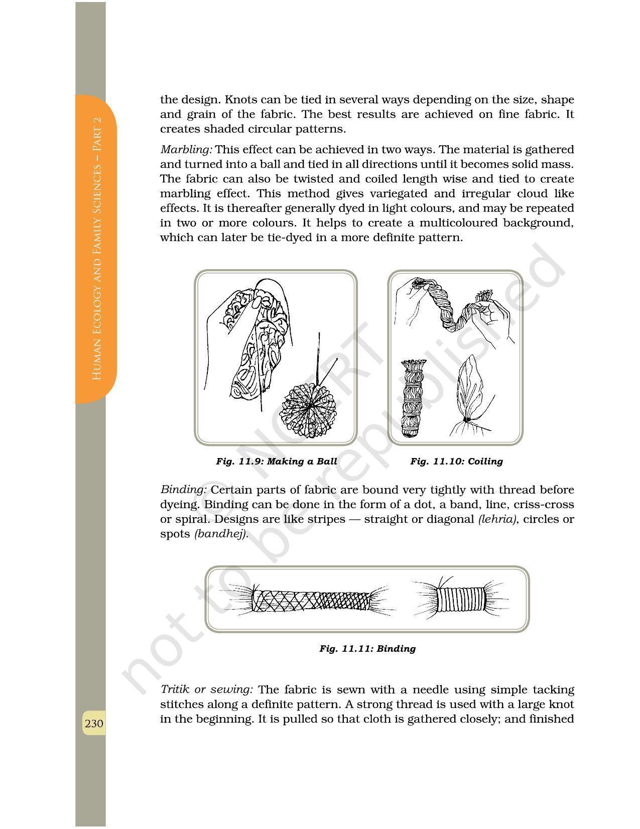 NCERT Book for Class 12 Home Science Chapter 11 Design
