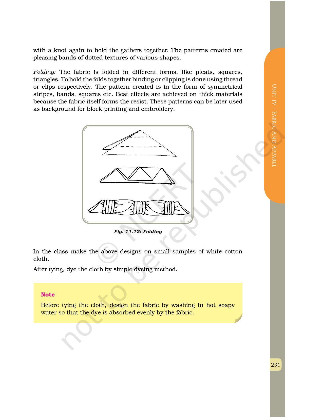 NCERT Book for Class 12 Home Science Chapter 11 Design
