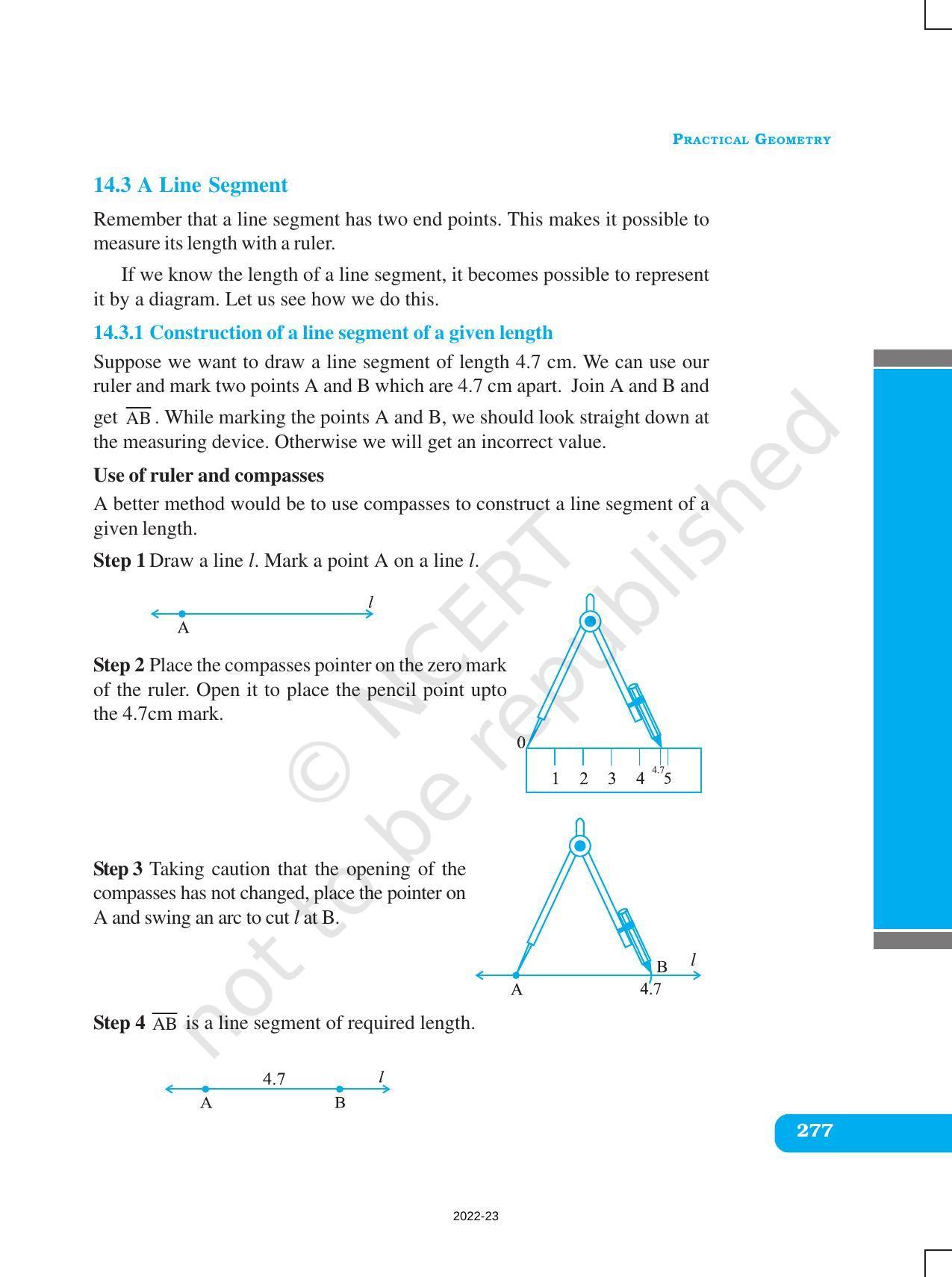 NCERT Book for Class 6 Maths: Chapter 14-Practical Geometry - IndCareer ...