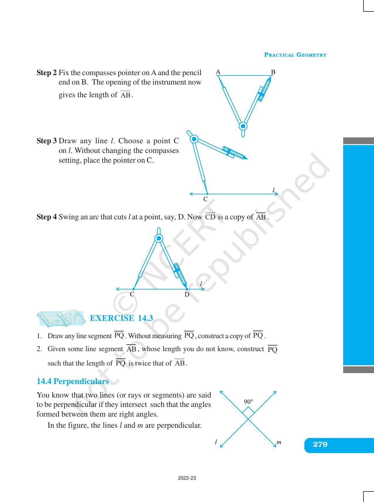 NCERT Book for Class 6 Maths: Chapter 14-Practical Geometry - IndCareer ...
