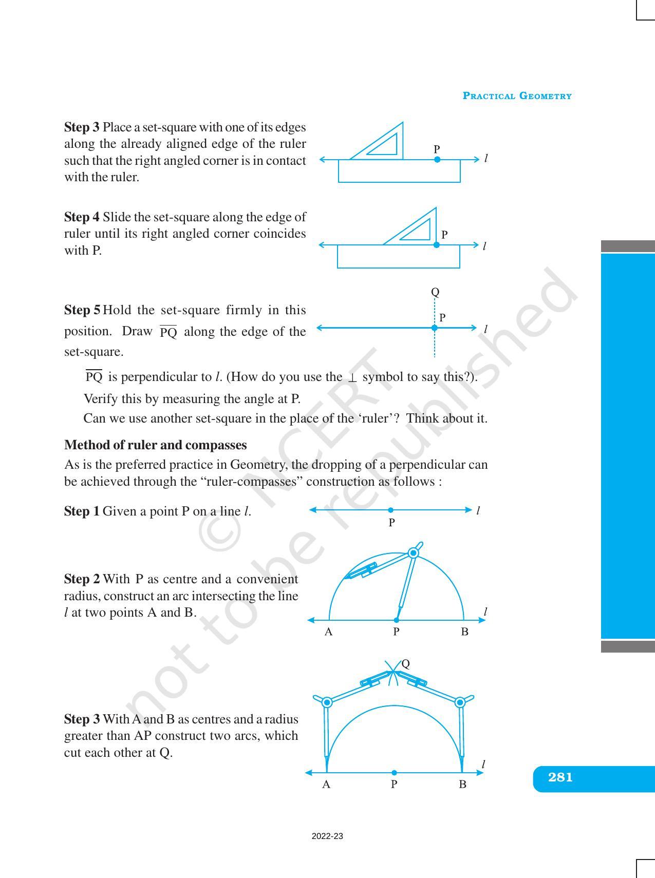 NCERT Book for Class 6 Maths: Chapter 14-Practical Geometry - IndCareer ...