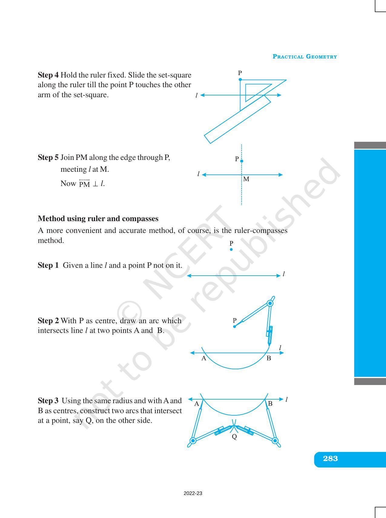 NCERT Book for Class 6 Maths: Chapter 14-Practical Geometry - IndCareer ...