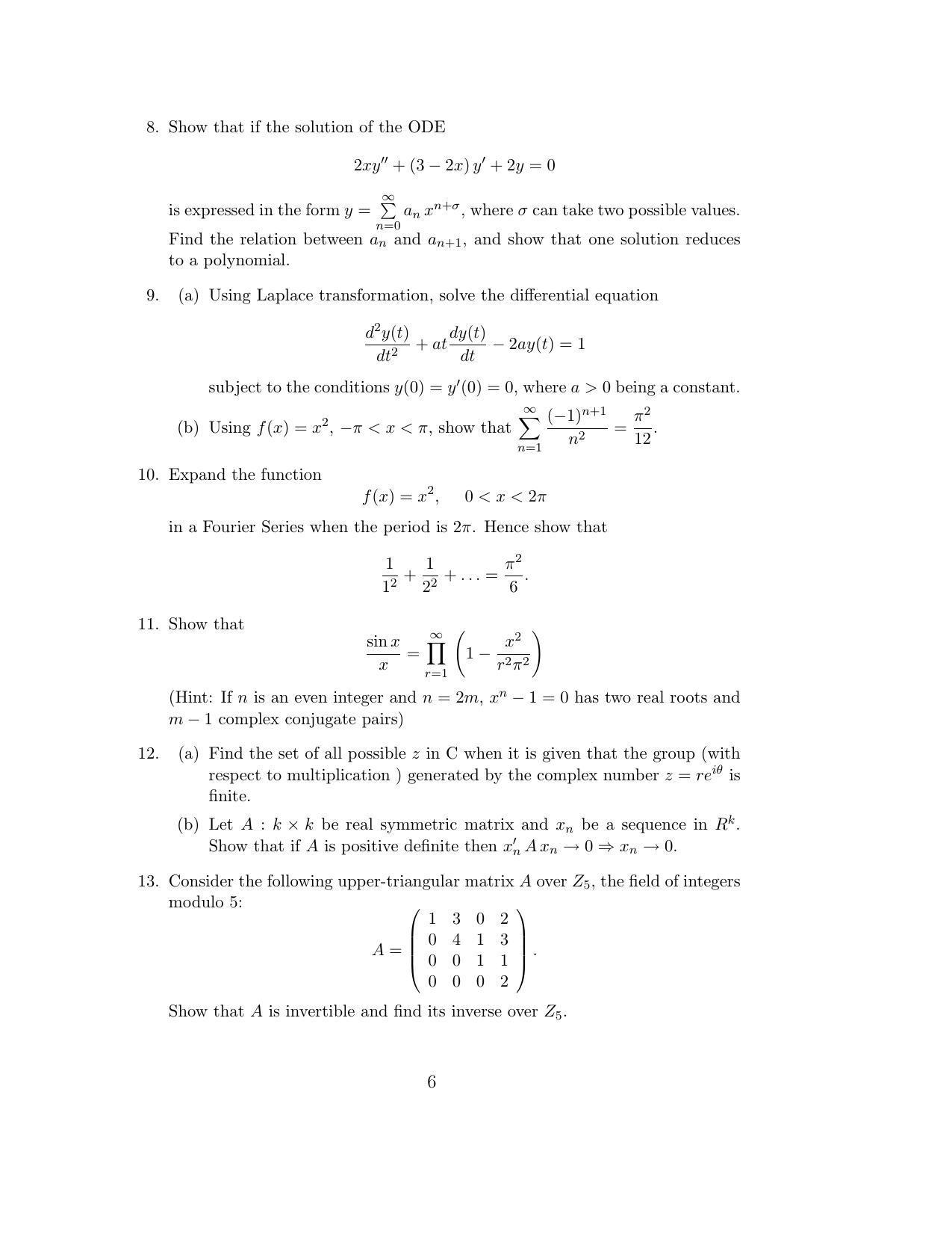 ISI Admission Test JRF in Physics and Applied Mathematics PHB 2015 ...
