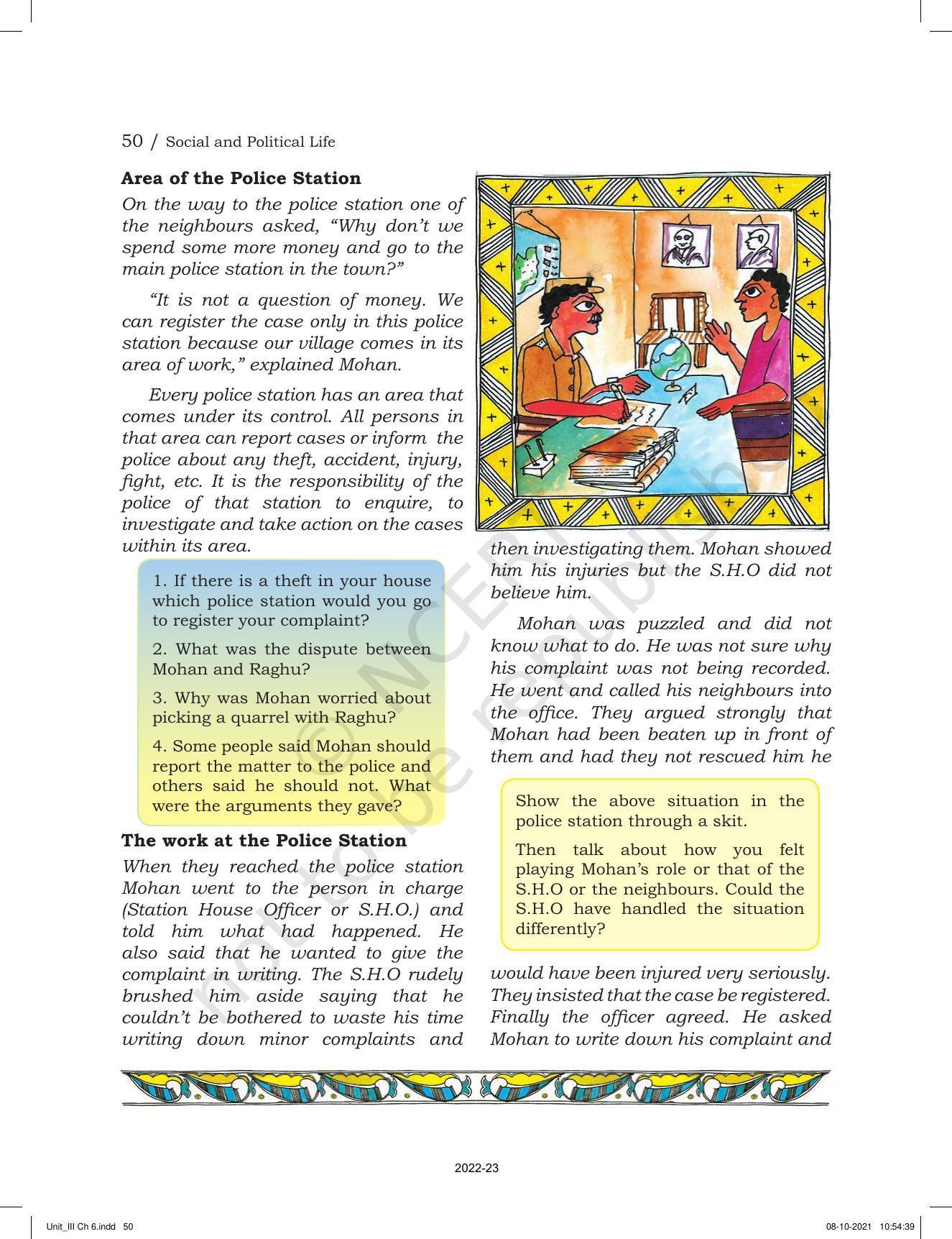 NCERT Book for Class 6 Social Science(Political Science) : Chapter 6 ...