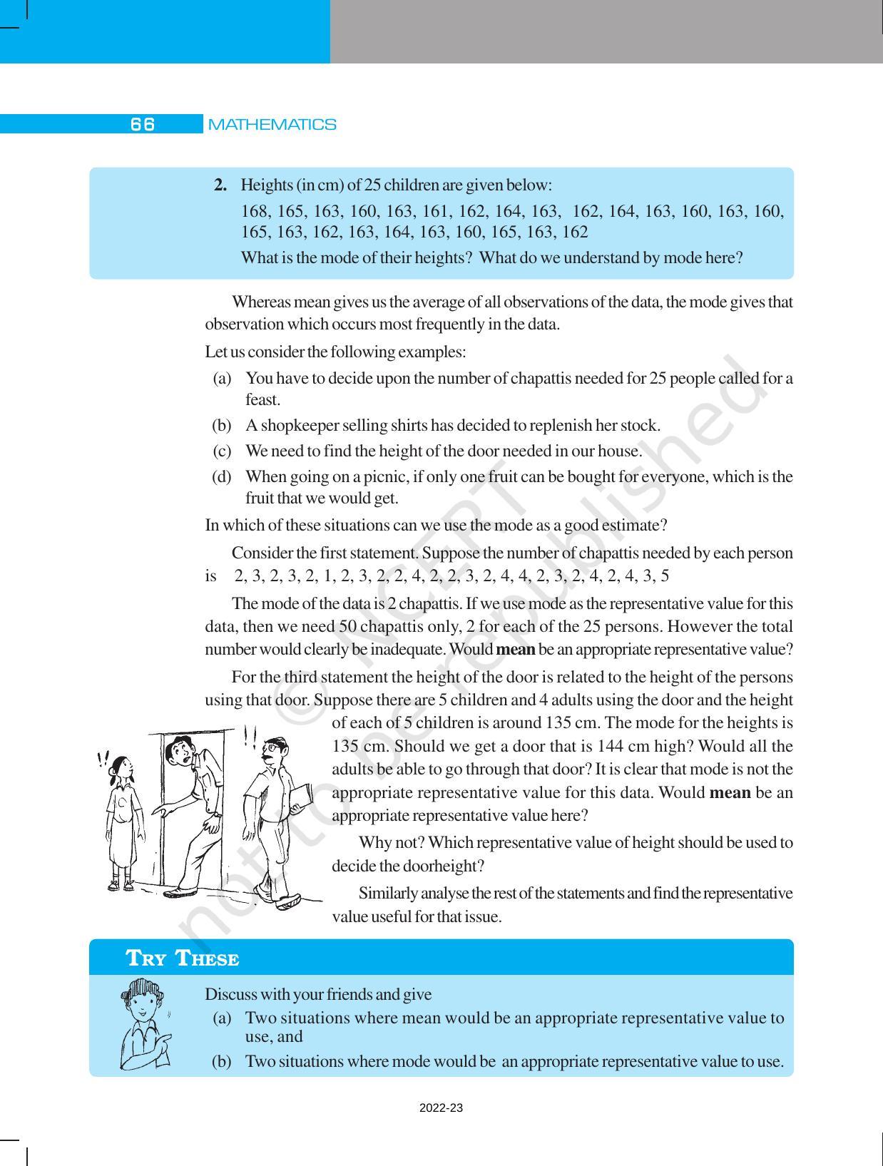 NCERT Book for Class 7 Maths: Chapter 3-Data Handling - IndCareer Schools
