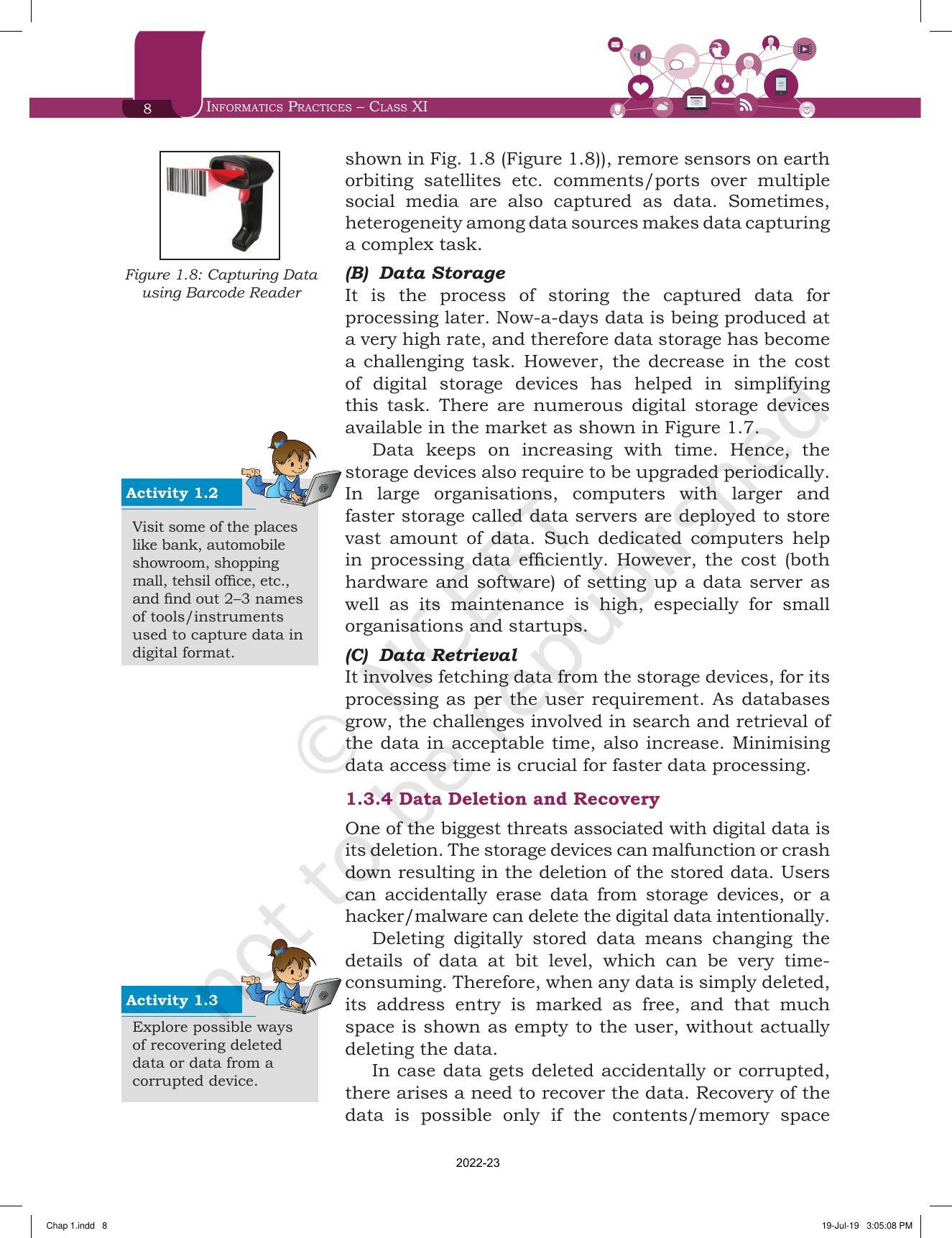 Ncert Book For Class 11 Informatics Practices Chapter 1