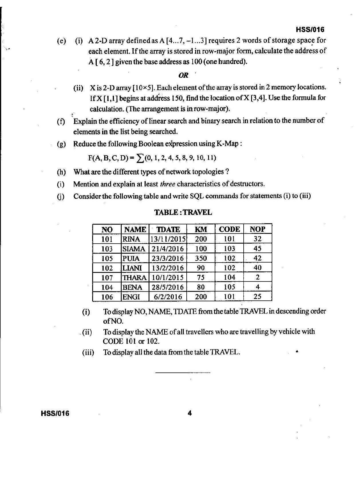 MBSE HSSLC 2021 Science Question Paper - IndCareer Docs