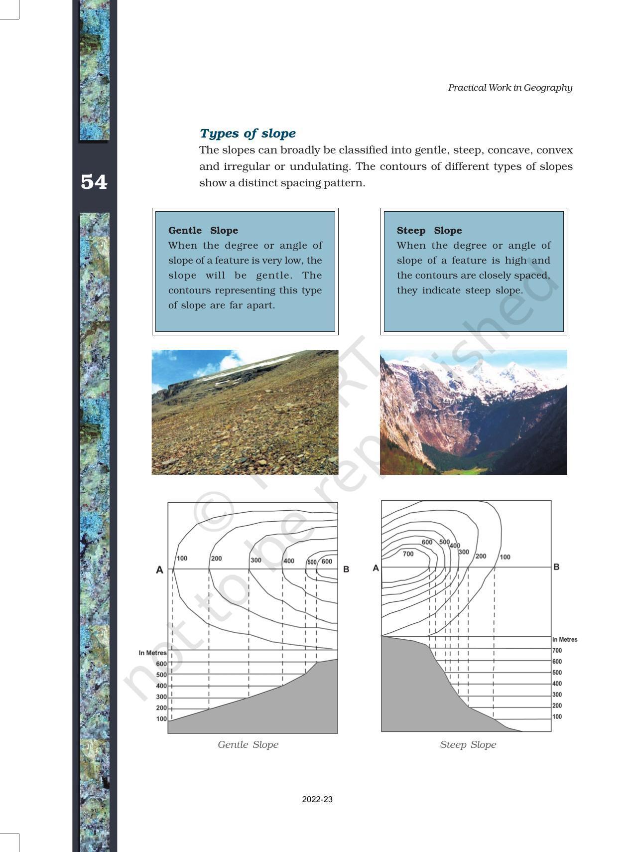 NCERT Book for Class 11 Geography (Part-III) Chapter 5 Topographical ...