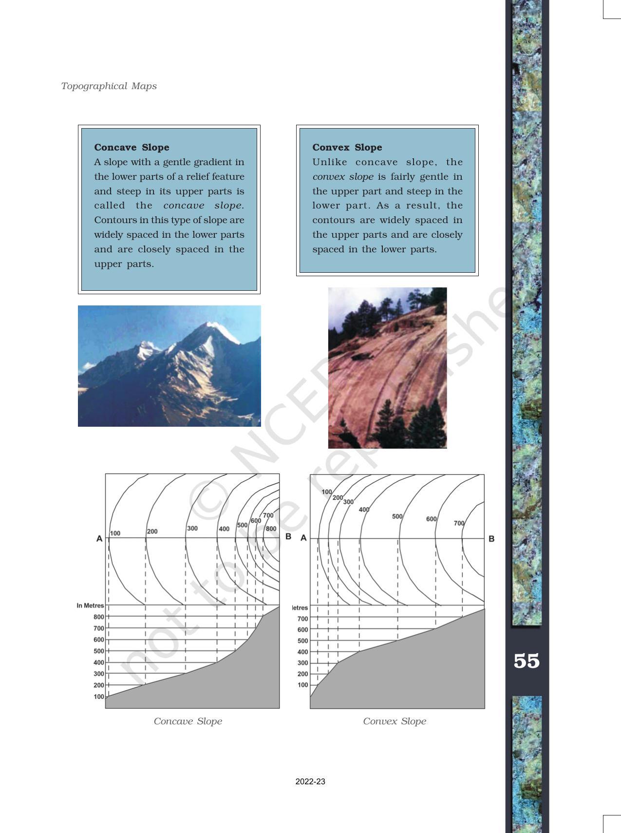 NCERT Book for Class 11 Geography (Part-III) Chapter 5 Topographical ...