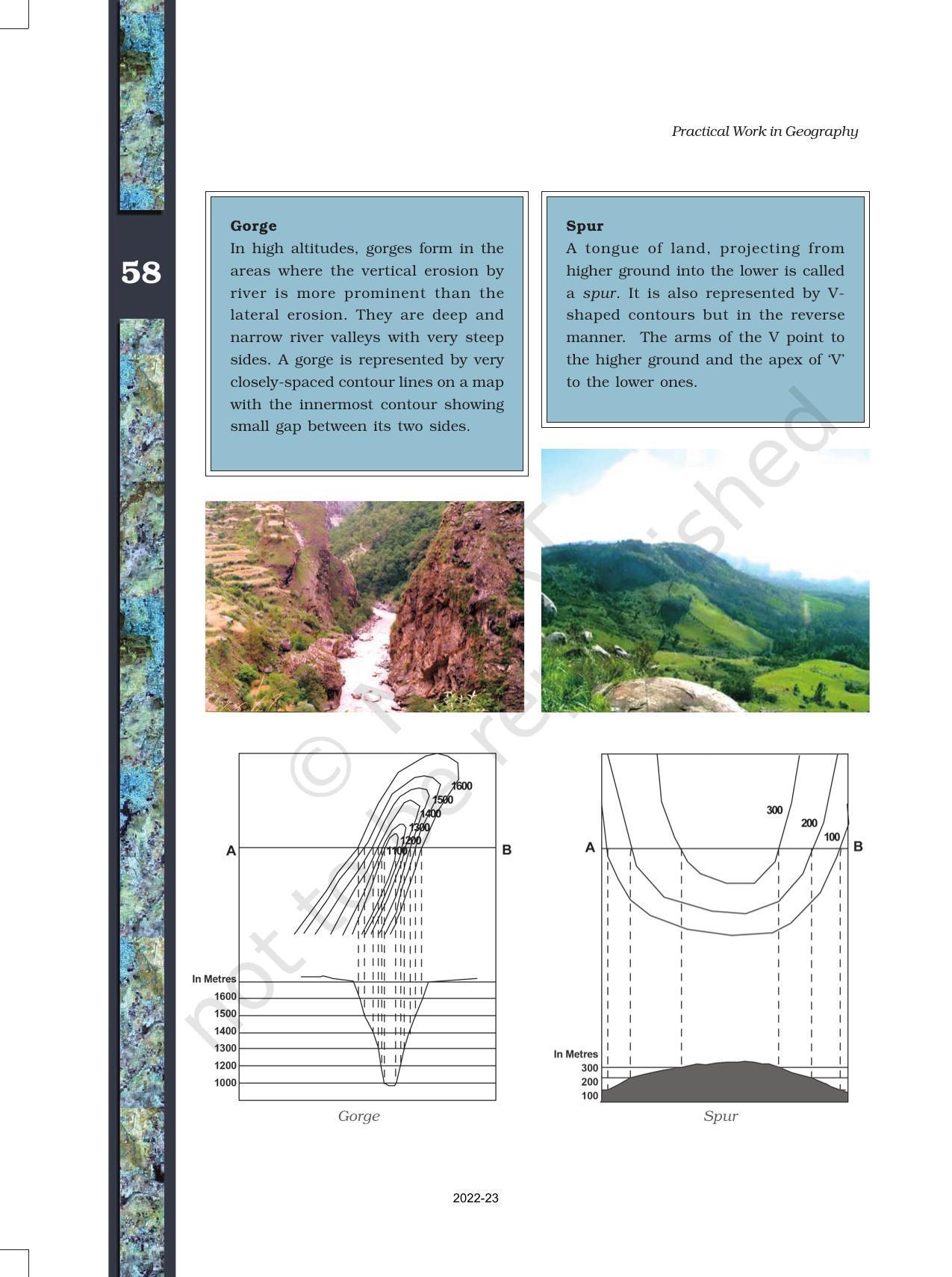 NCERT Book for Class 11 Geography (Part-III) Chapter 5 Topographical ...