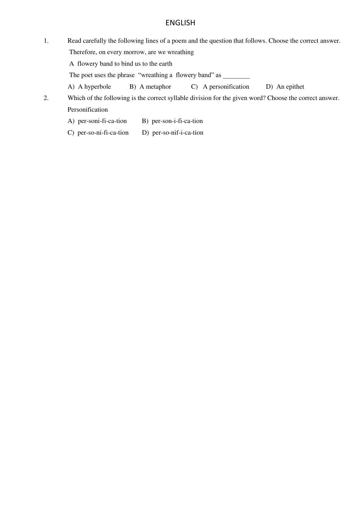 VITEEE Sample Paper - IndCareer Docs