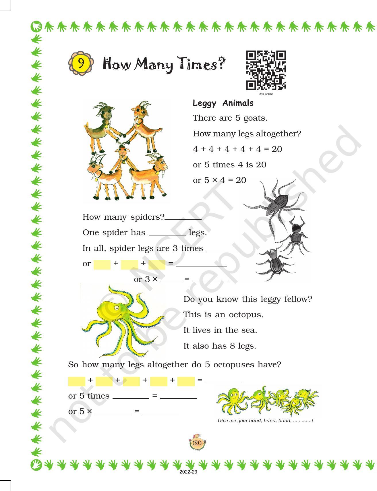 NCERT Book for Class 3 Maths Chapter 9-How Many Times? - IndCareer Schools