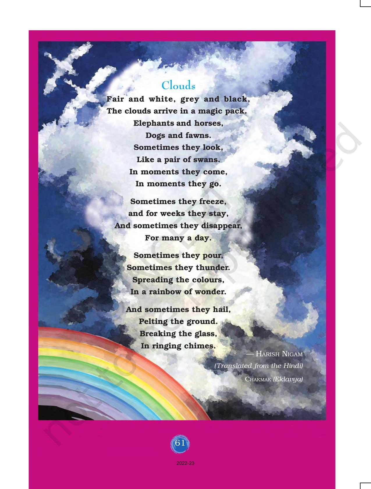 NCERT Book for Class 3 EVS Chapter 9-It’s Raining - IndCareer Schools