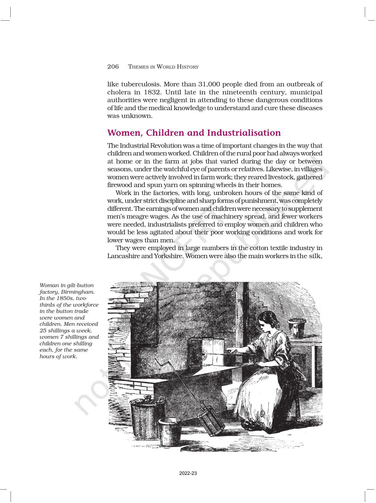 NCERT Book for Class 11 History Chapter 9 The Industrial