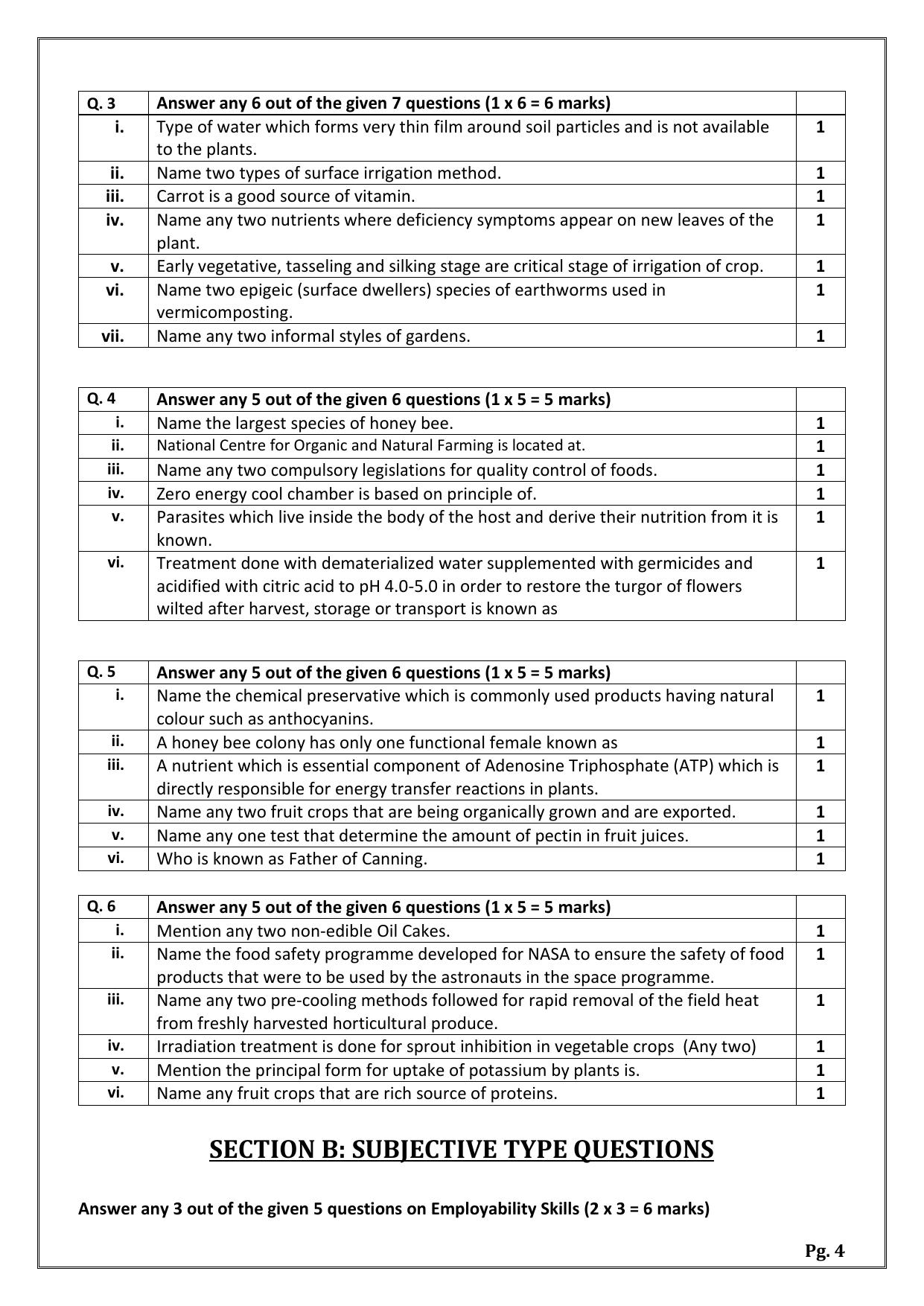 CBSE Class 12 Agriculture Sample Papers: 2023, 2024 - IndCareer Schools