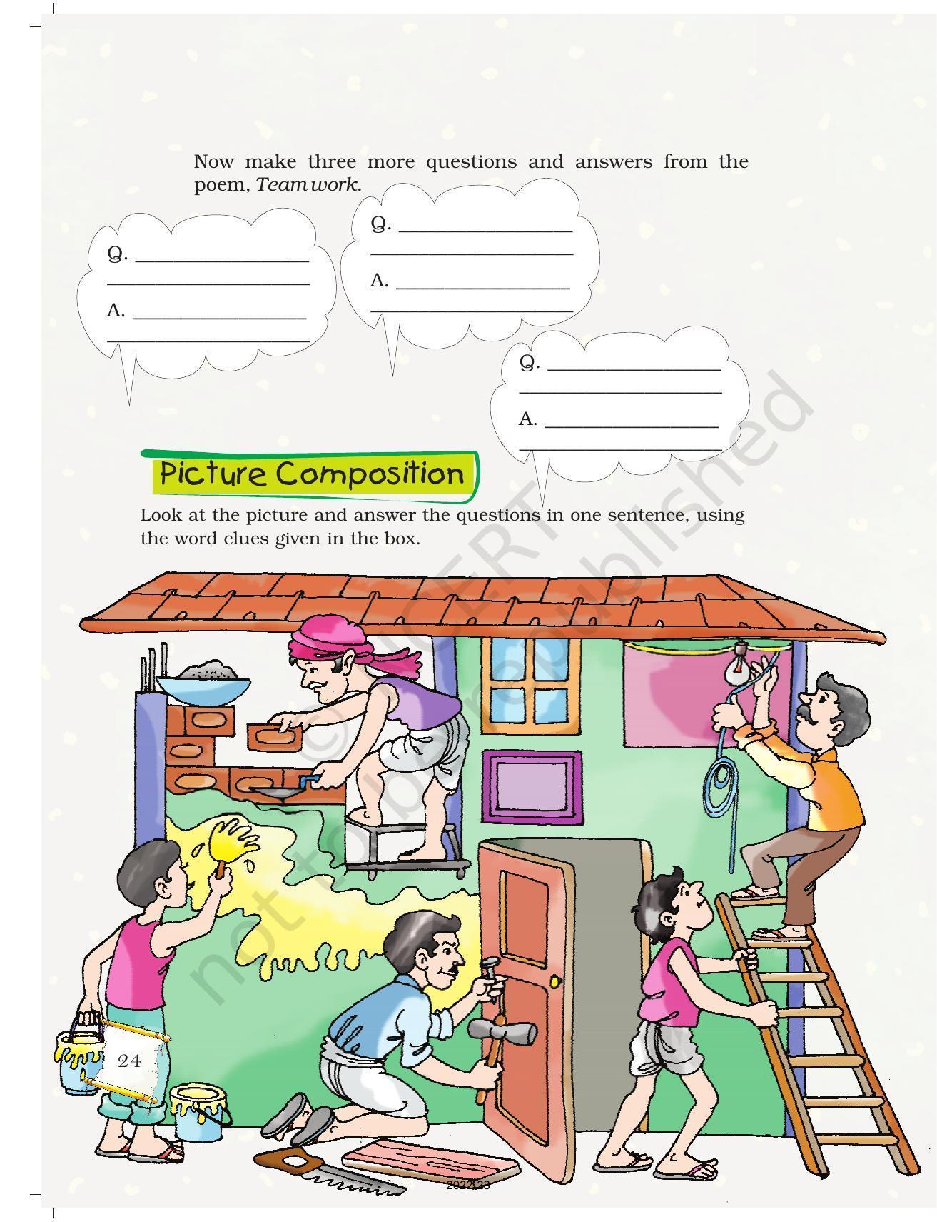 NCERT Book for Class 5 English Chapter 2 Teamwork - IndCareer Schools