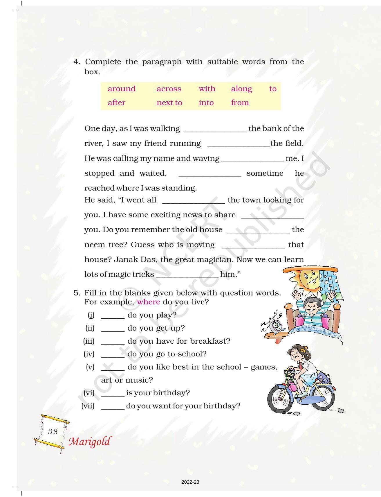 NCERT Book for Class 5 English Chapter 2 Teamwork - IndCareer Schools