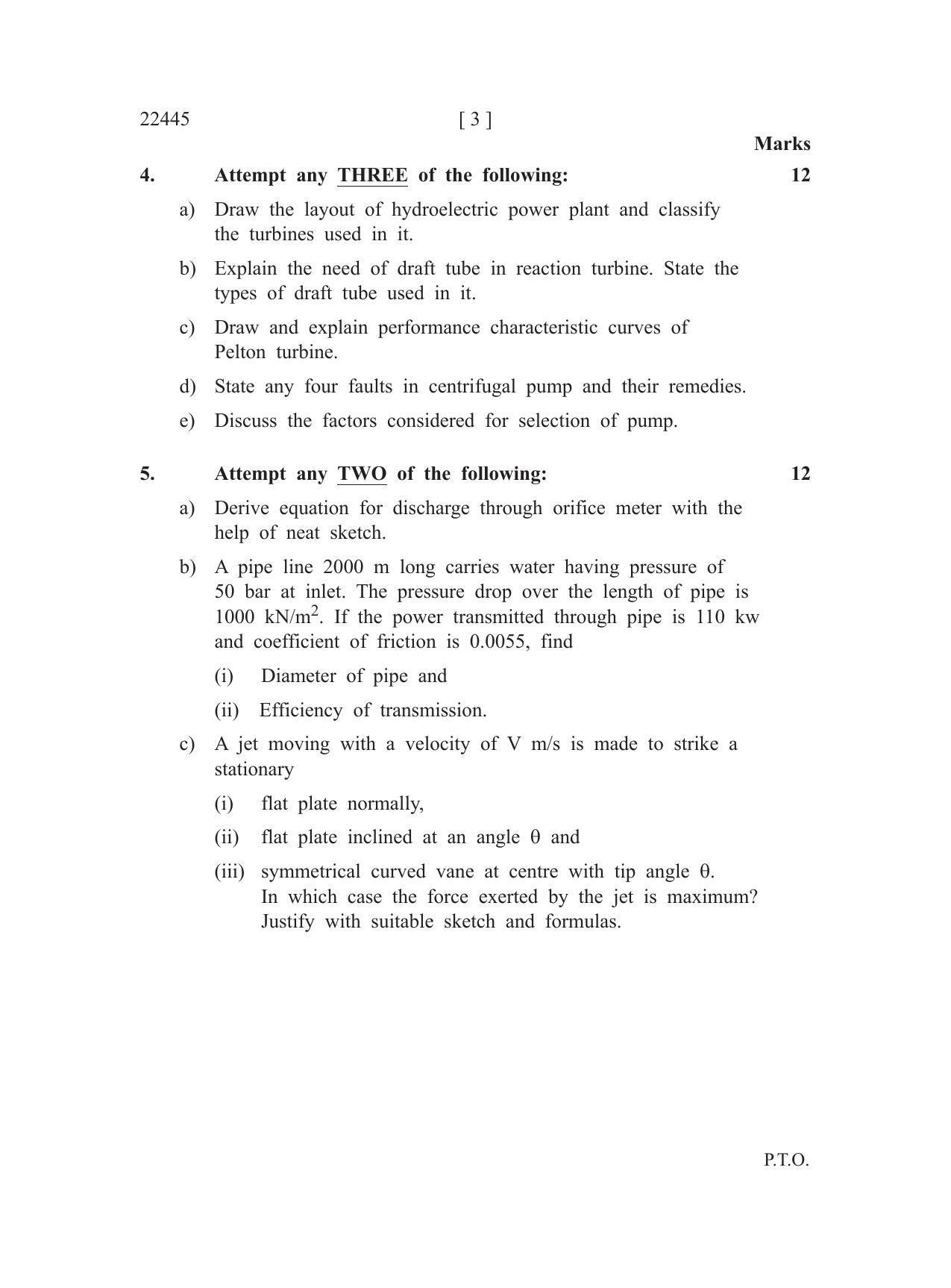 MSBTE Question Paper - 2019 - FMM - IndCareer Docs