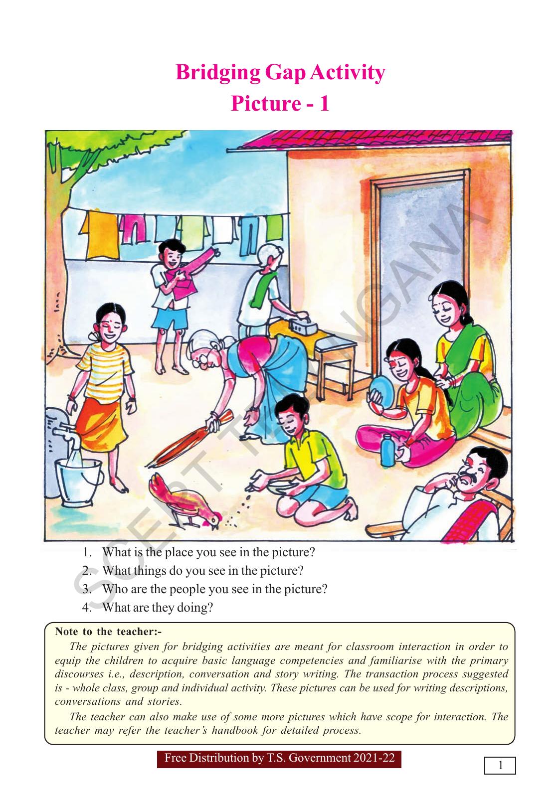 TS SCERT Class 5 English(English Medium) Text Book - IndCareer Docs