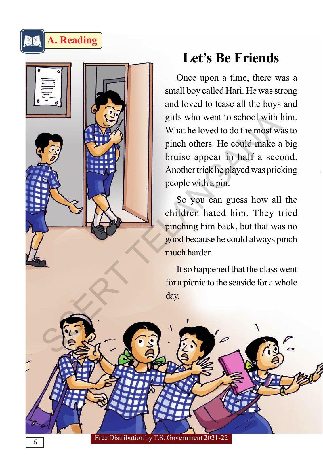 TS SCERT Class 5 English(English Medium) Text Book - IndCareer Docs