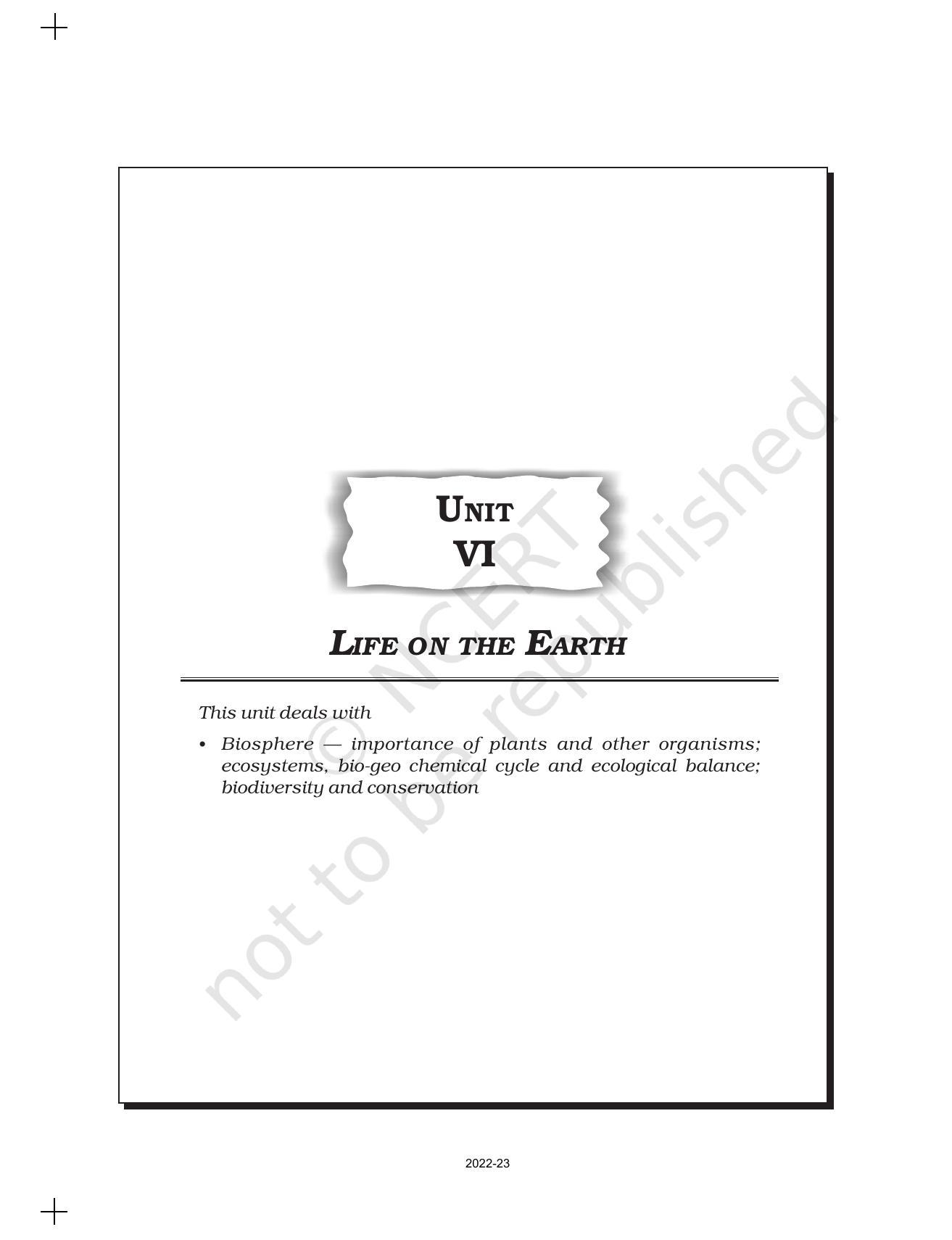 NCERT Book for Class 11 Geography Chapter 15 Life on the Earth