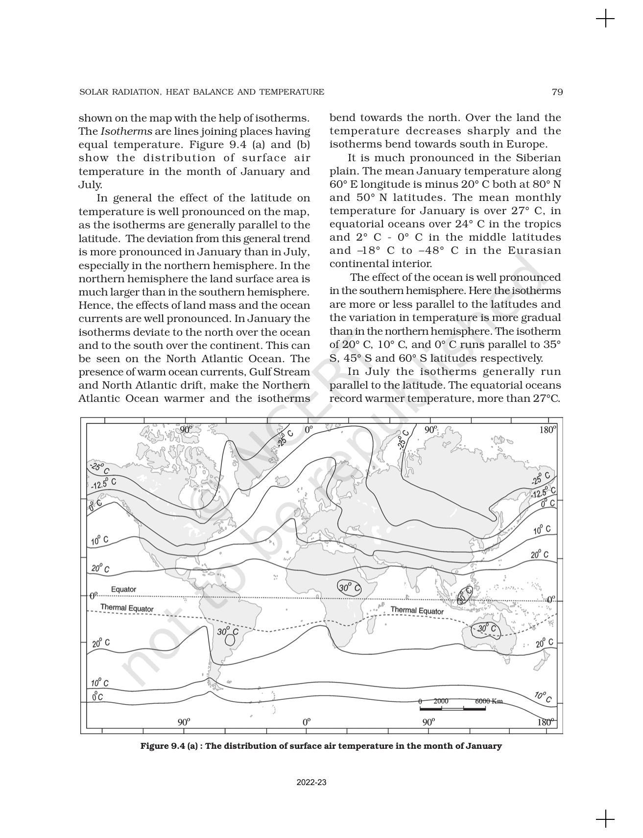 NCERT Book for Class 11 Geography Chapter 9 Solar Radiation
