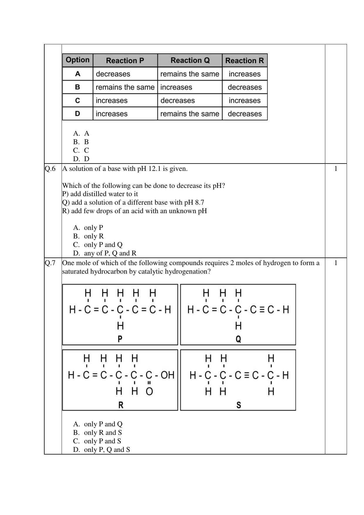 CBSE Class 10 Science Practice Questions 2022-23 - IndCareer Docs