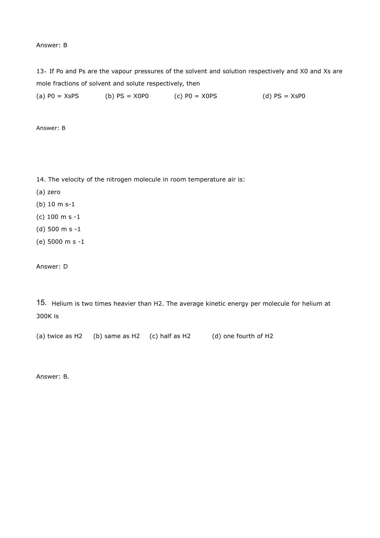 IIITH UGEE SUPR Sample Questions - IndCareer Docs