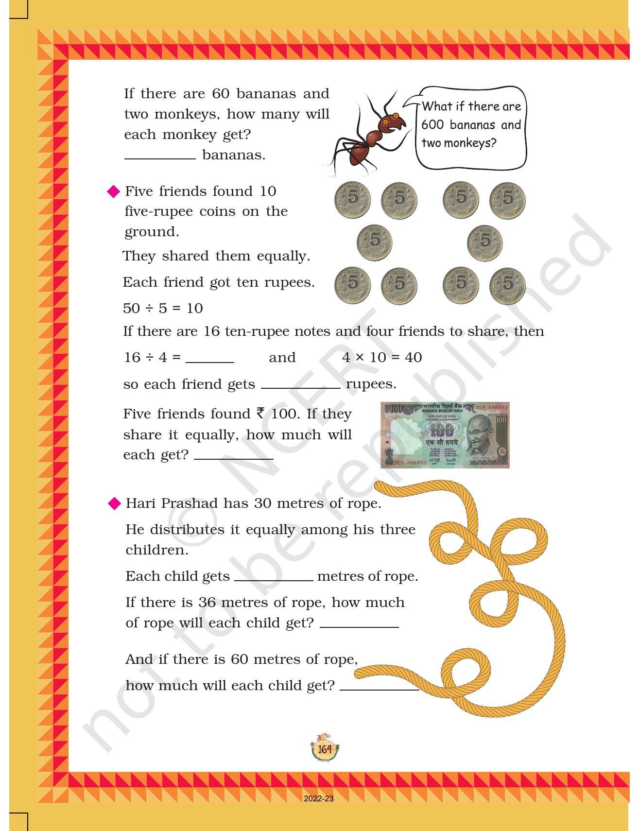 NCERT Book for Class 3 Maths Chapter 12-Can we Share? - IndCareer Schools