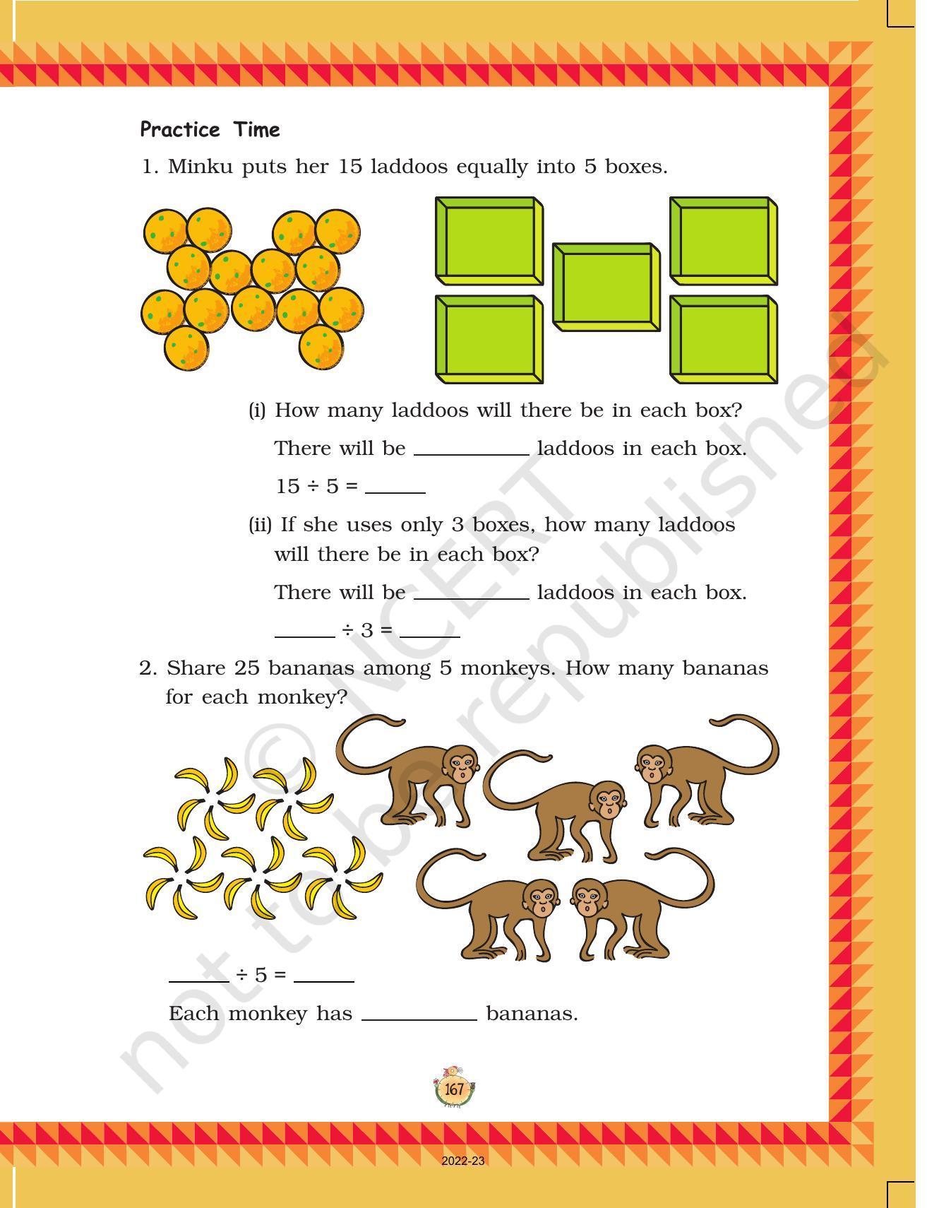 NCERT Book for Class 3 Maths Chapter 12-Can we Share? - IndCareer Schools
