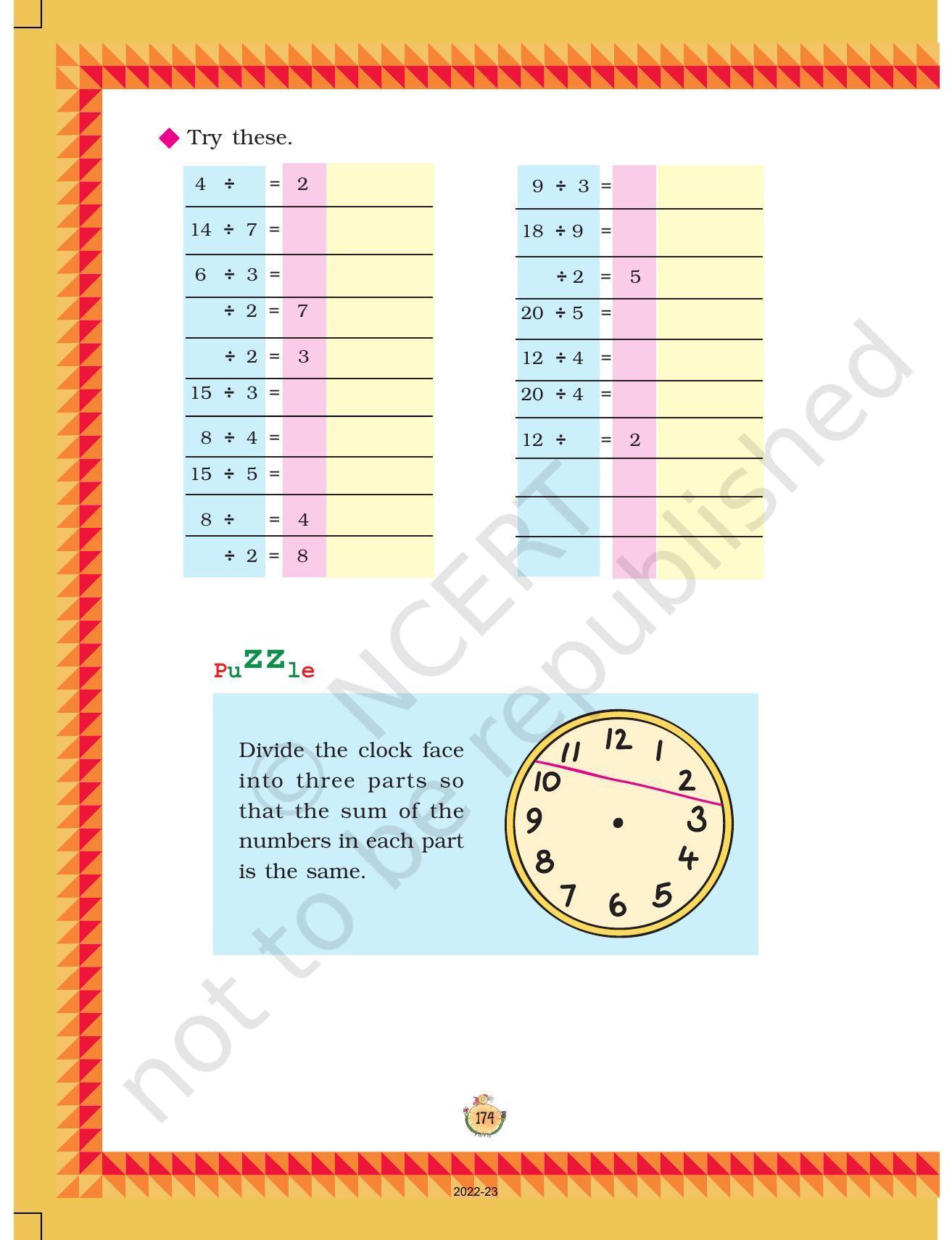 NCERT Book for Class 3 Maths Chapter 12-Can we Share? - IndCareer Schools