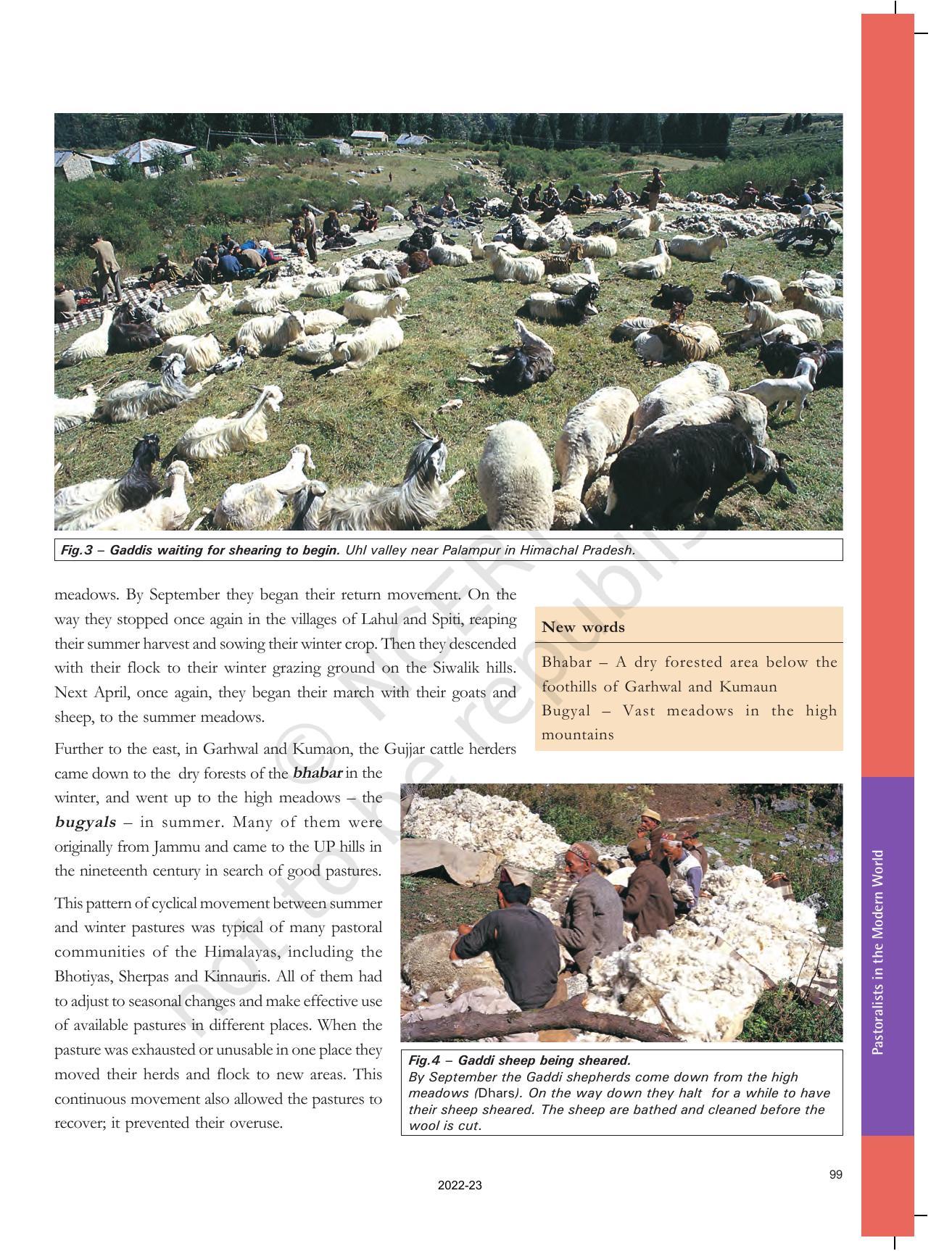 NCERT Book for Class 9 History Chapter 5 Pastoralists