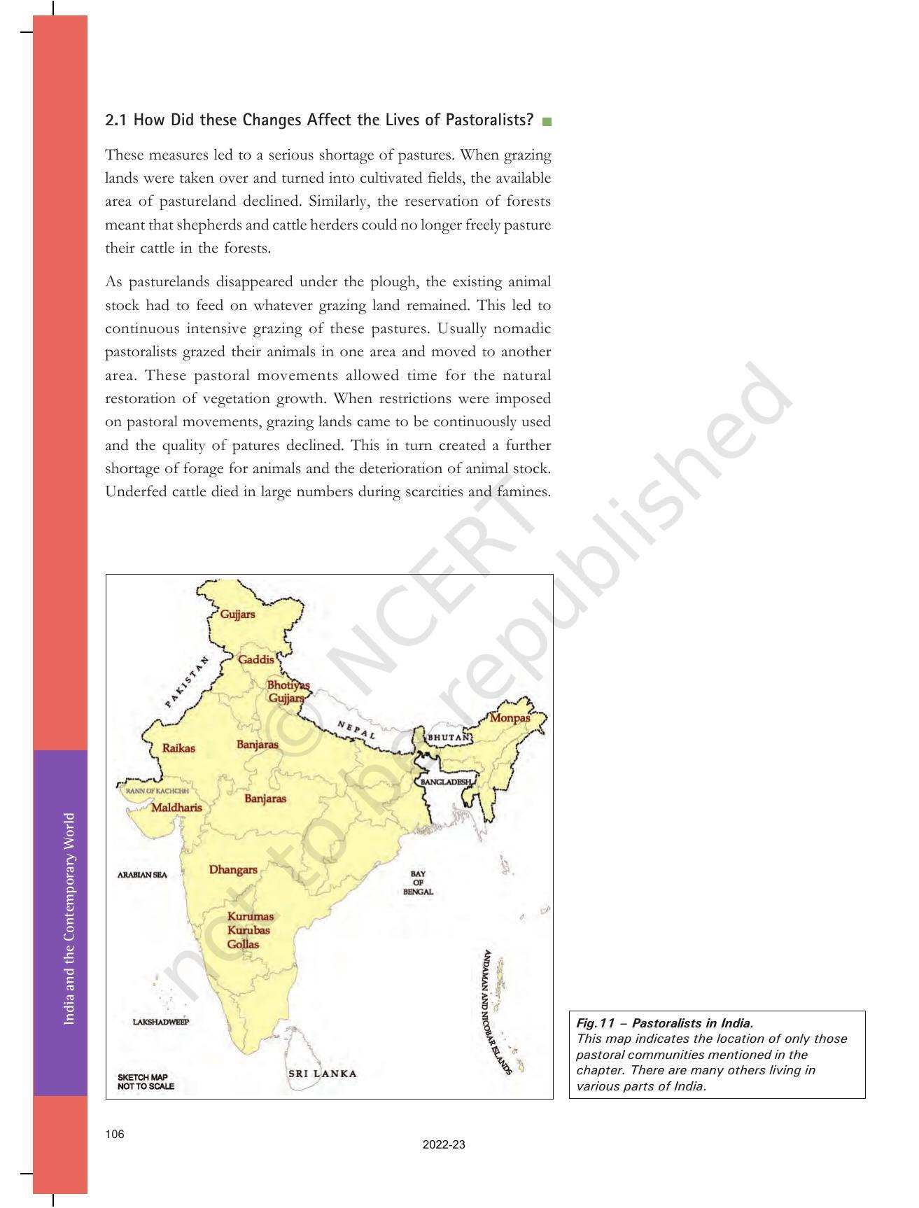 NCERT Book for Class 9 History Chapter 5 Pastoralists