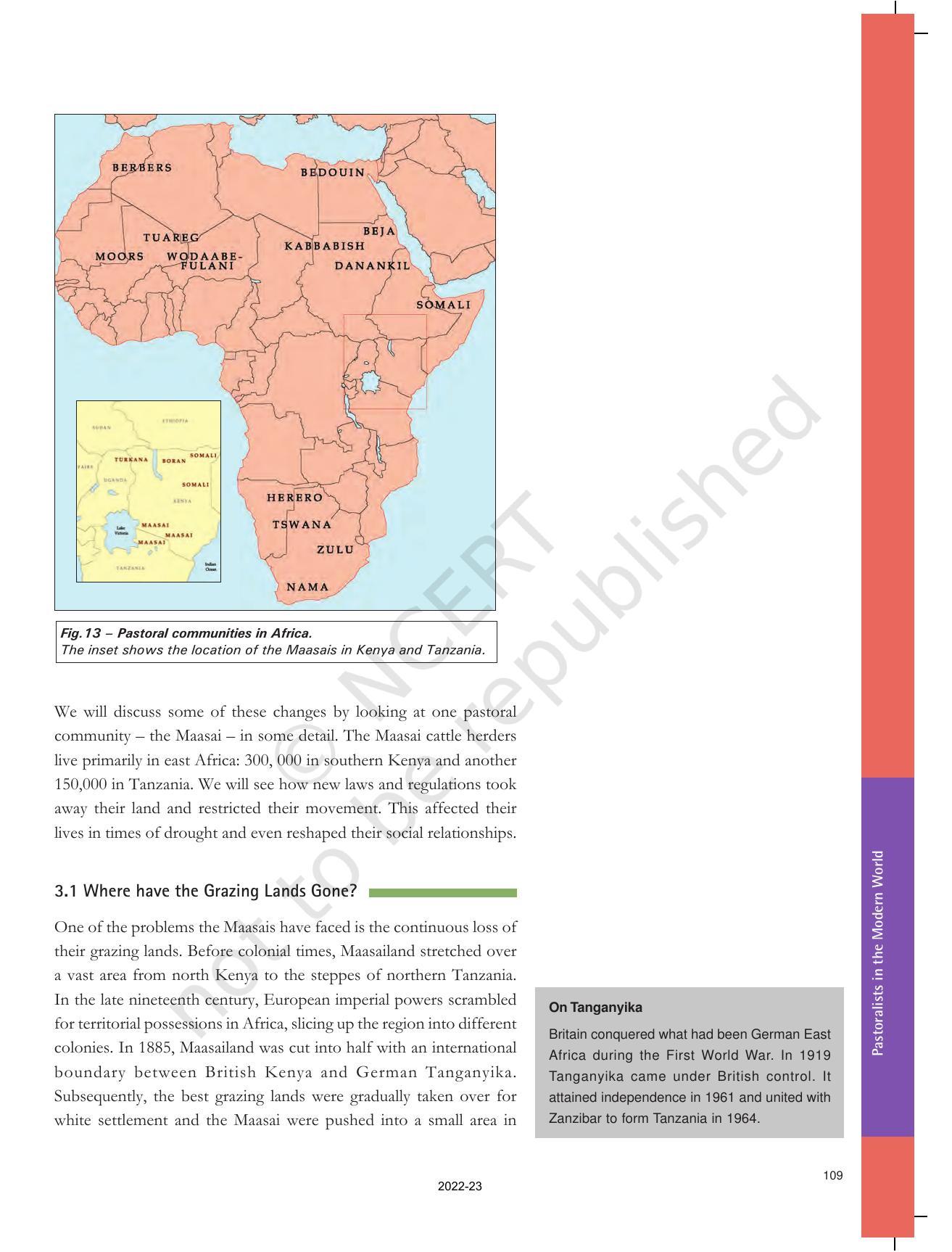 NCERT Book for Class 9 History Chapter 5 Pastoralists