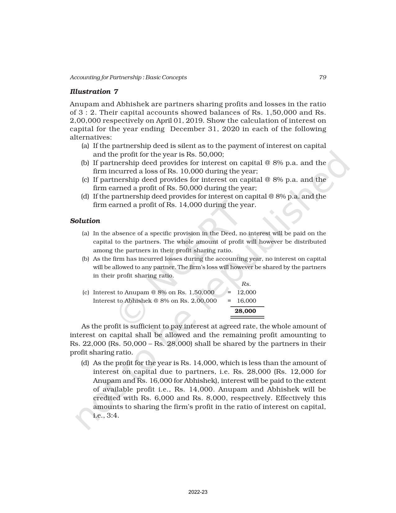 NCERT Book for Class 12 Accountancy Part I Chapter 1