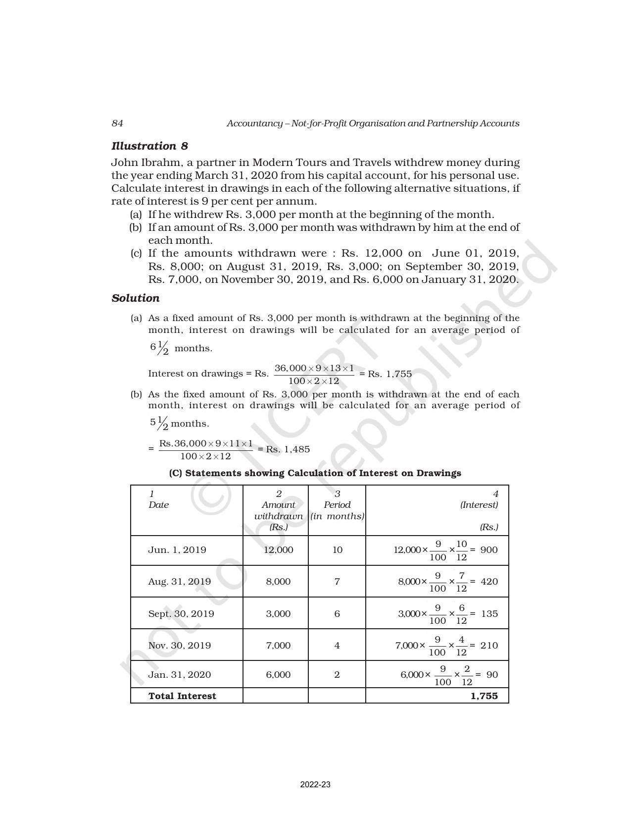 NCERT Book for Class 12 Accountancy Part I Chapter 1