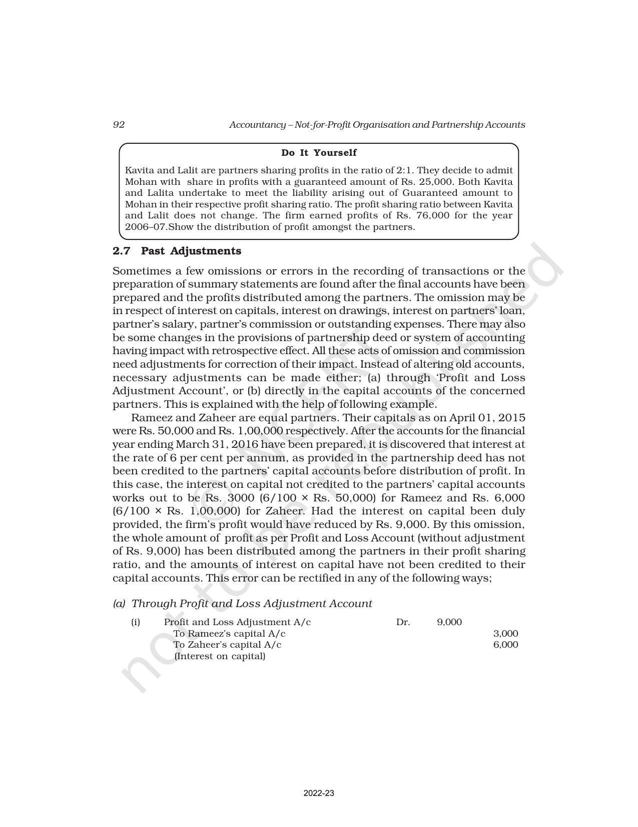 NCERT Book for Class 12 Accountancy Part I Chapter 1