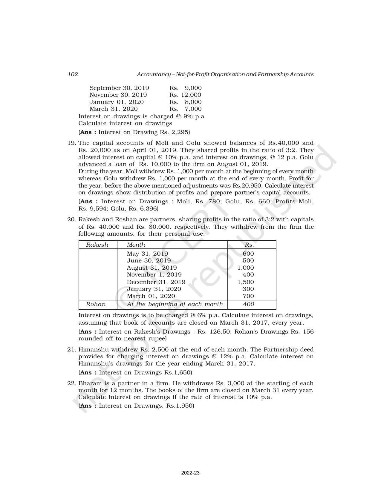 NCERT Book for Class 12 Accountancy Part I Chapter 1
