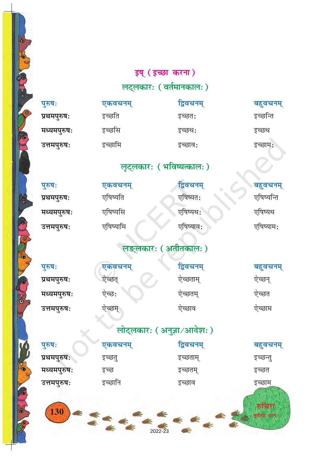 NCERT Book for Class 8 Sanskrit Chapter 15 प्रहेलिकाः