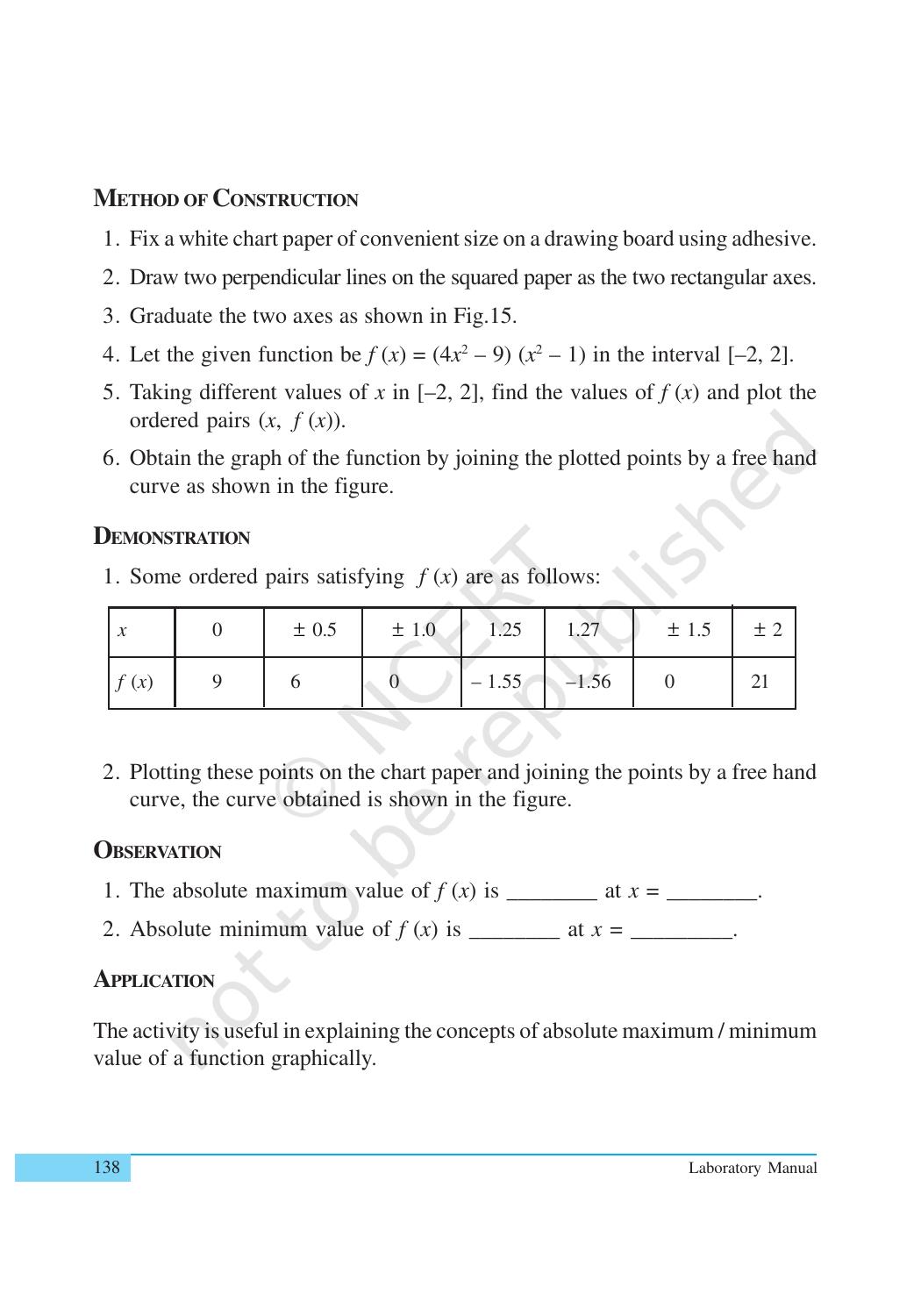 NCERT Laboratory Manuals for Class XII Mathematics - Activities (11- 20 ...
