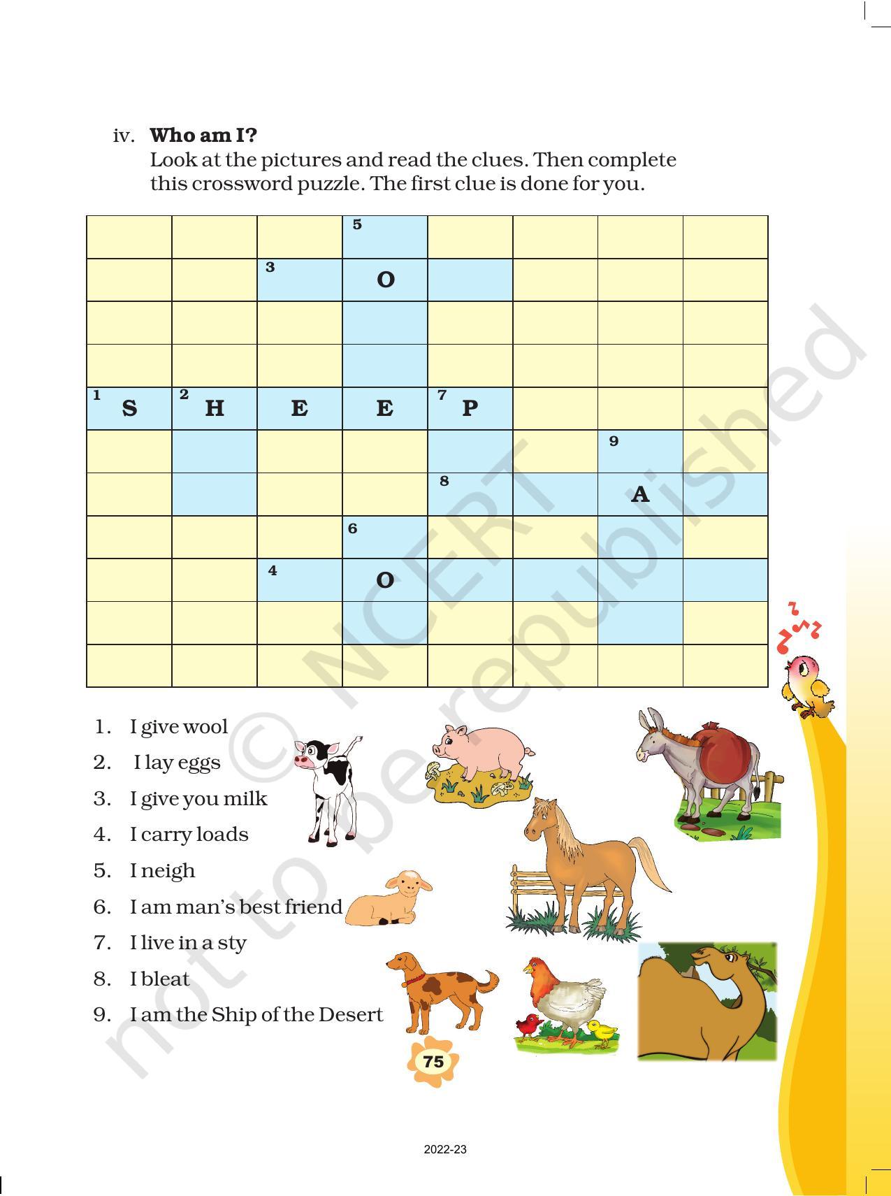 NCERT Book for Class 3 English: Unit VII.1-Puppy and I - IndCareer Schools