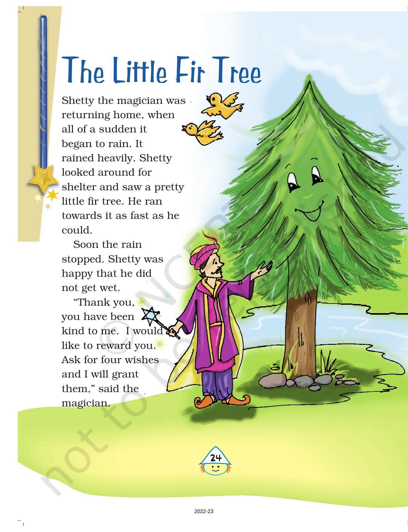 NCERT Book for Class 4 English: Chapter 4-The Little Fir Tree ...