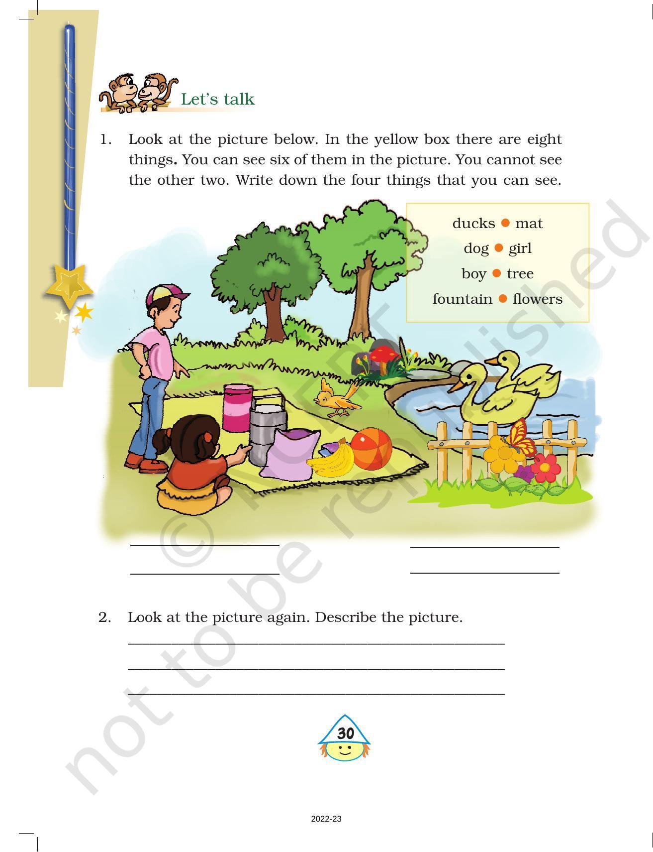 NCERT Book for Class 4 English: Chapter 4-The Little Fir Tree ...