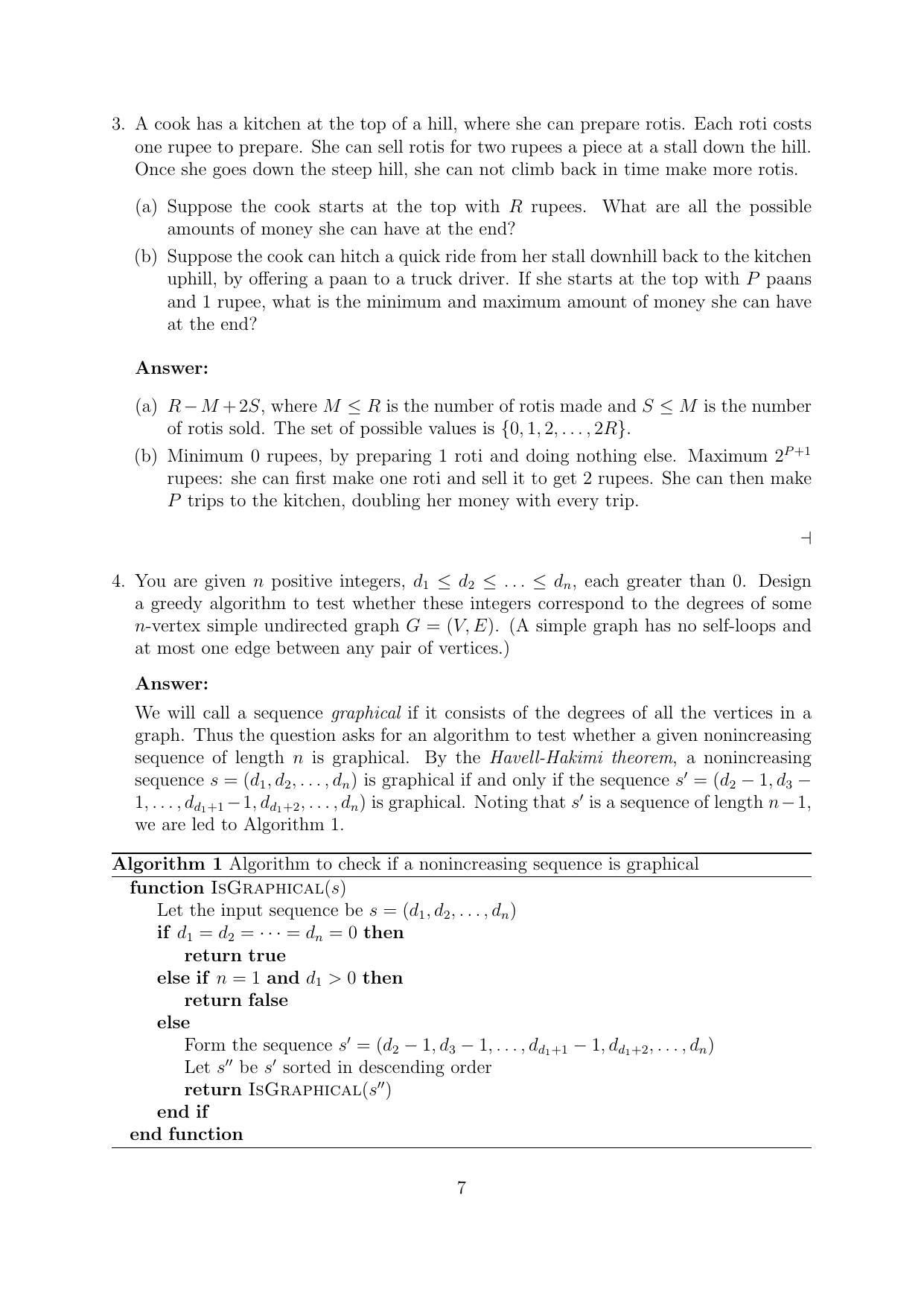 CMI Entrance Exam 2015 Solutions MSc/PhD Computer Science - IndCareer Docs