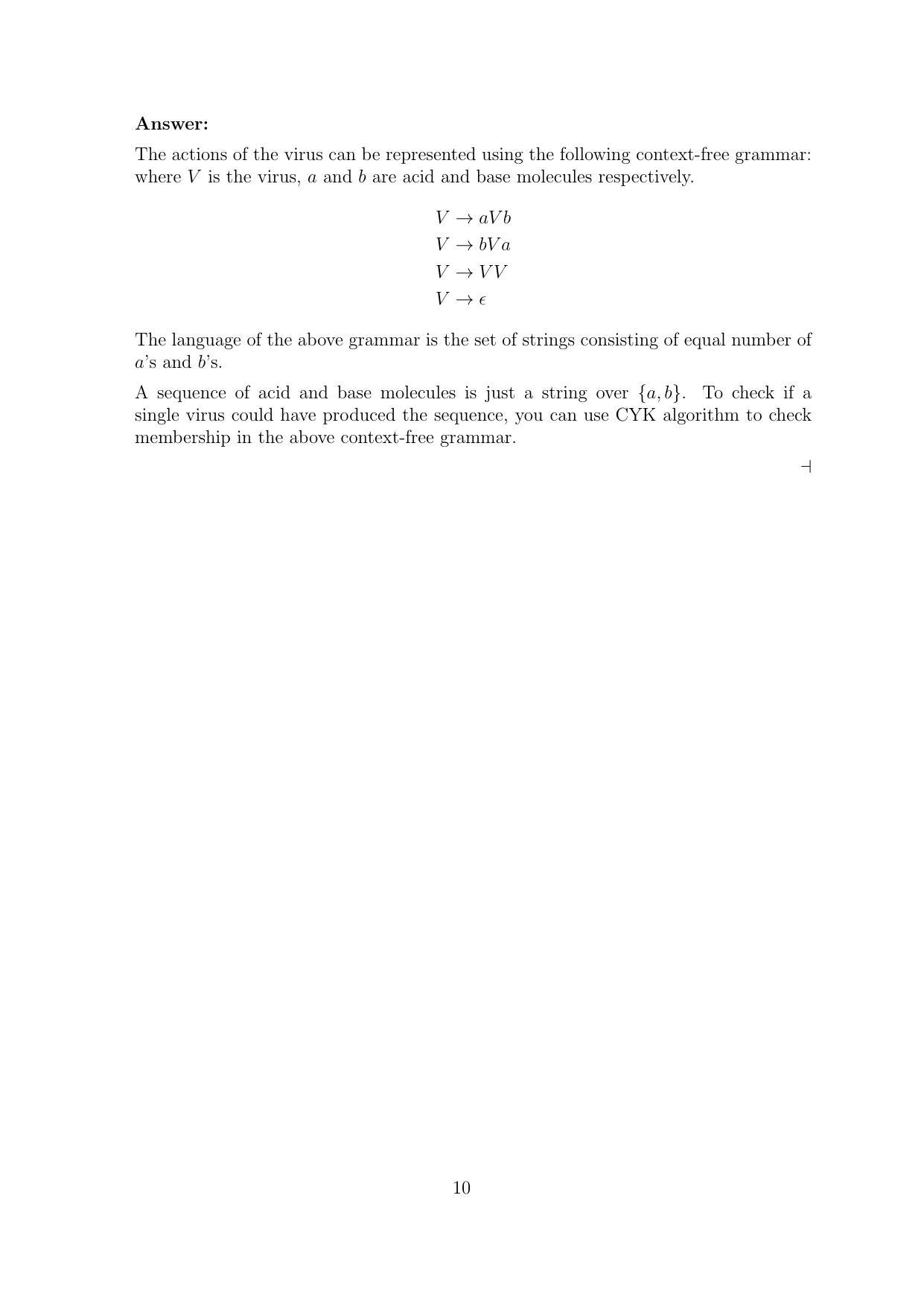 CMI Entrance Exam 2015 Solutions MSc/PhD Computer Science - IndCareer Docs