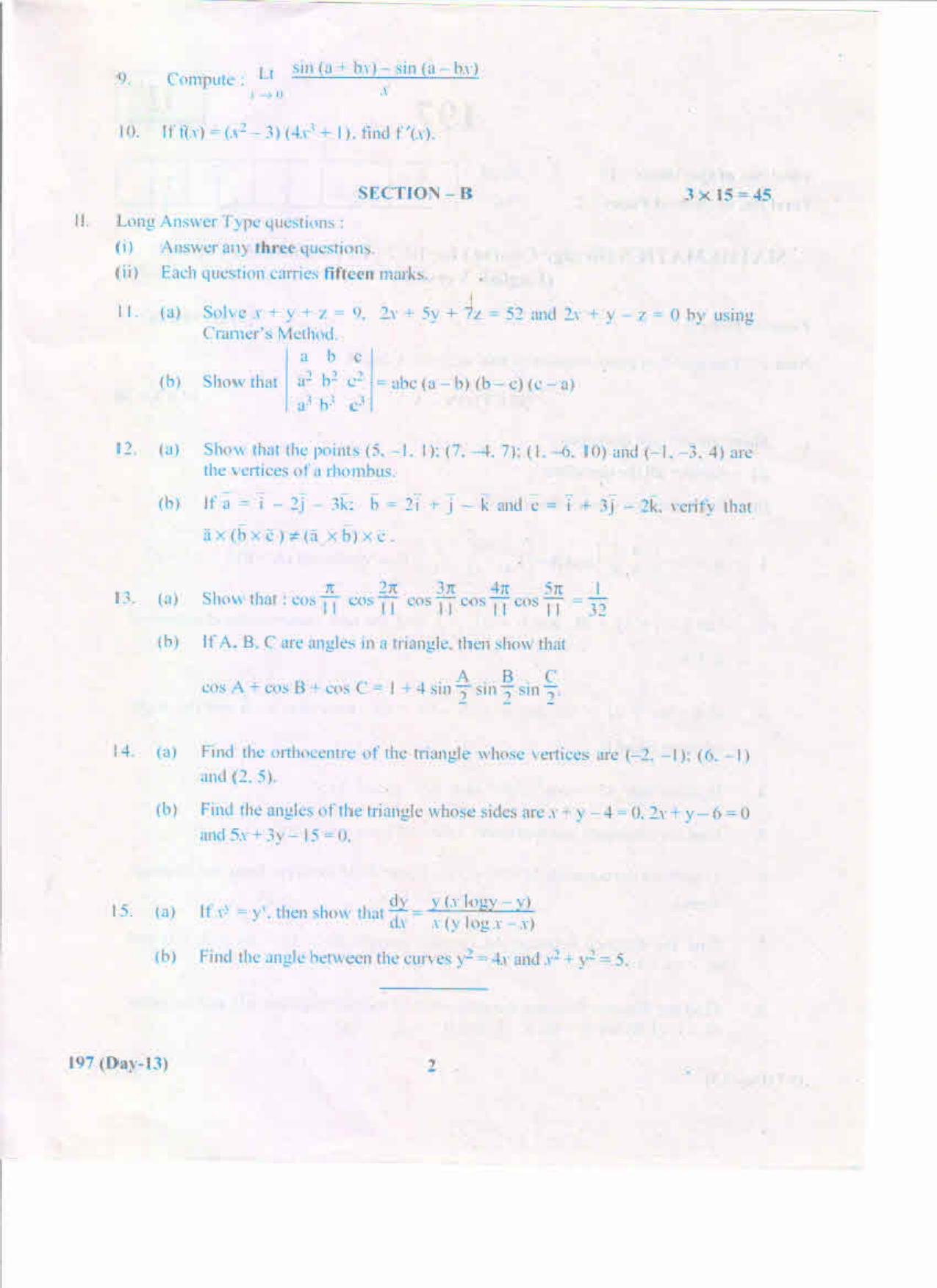 AP Inter 1st Year Mathematics-I(Bridge Course) (EM) May-2019-General ...