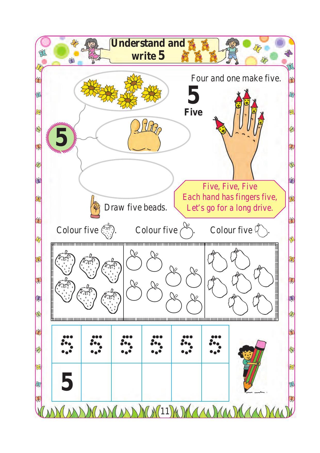 Maharashtra Board Class 1 Maths Textbook - IndCareer Schools