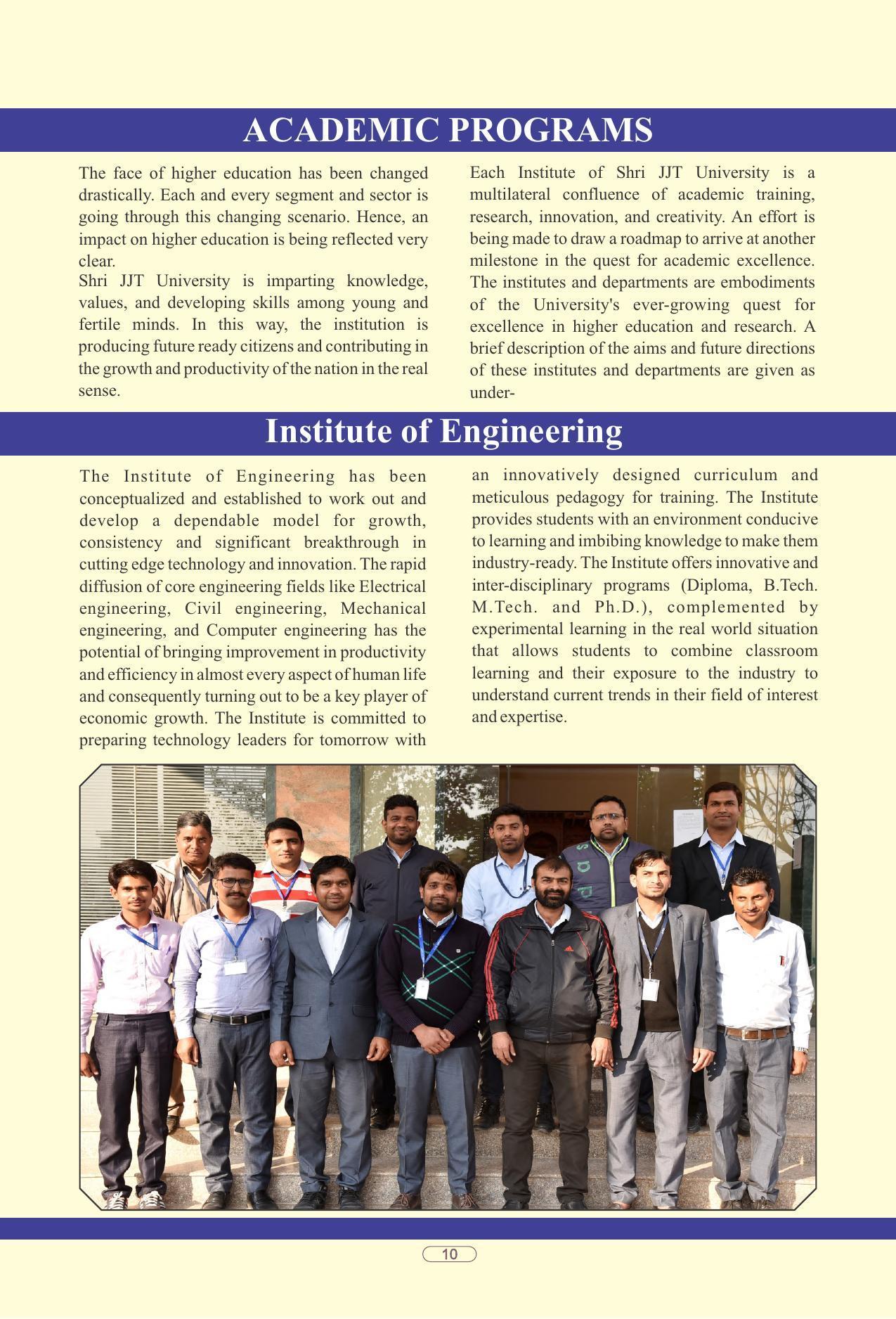 Shri Jagdishprasad Jhabarmal Tibrewala University (JJTU), Jhunjhunu ...