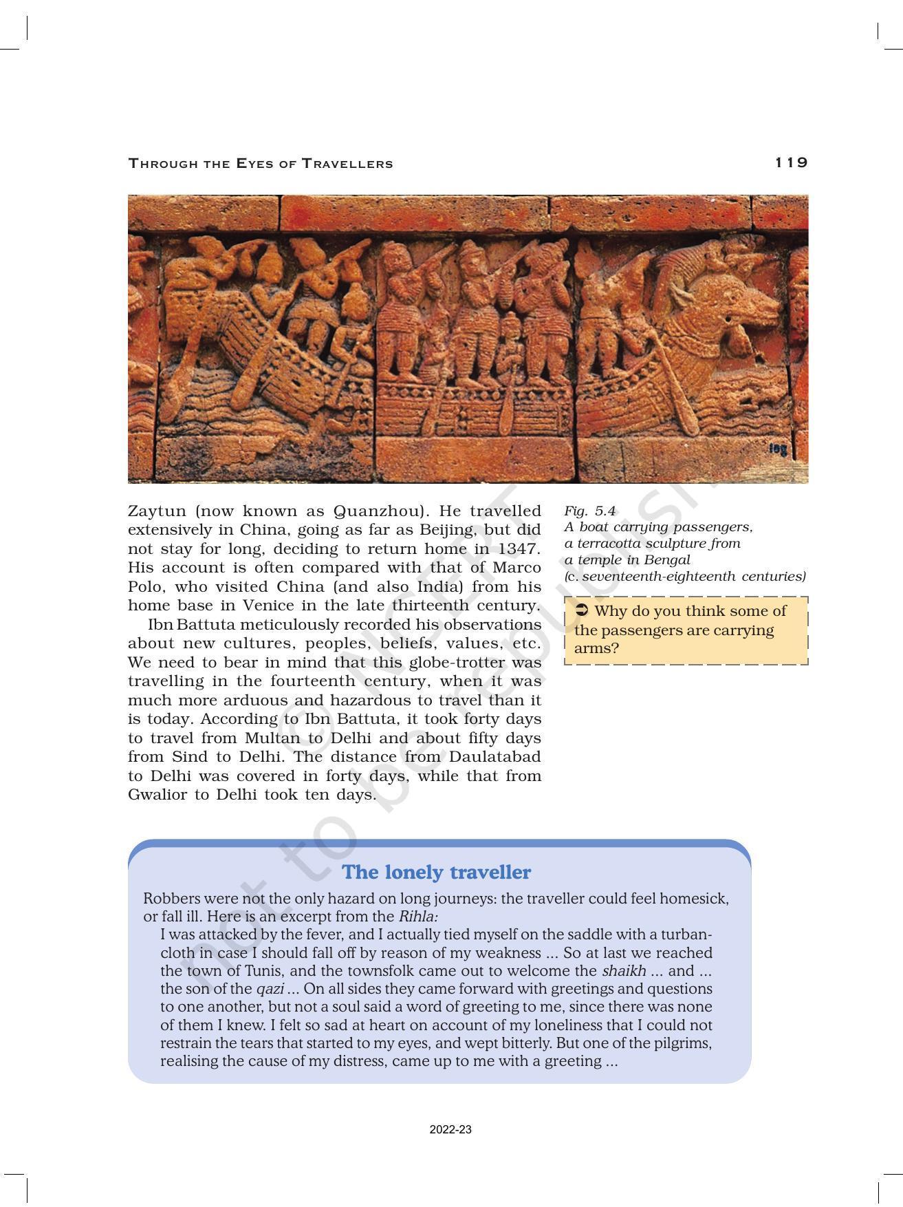 NCERT Book for Class 12 History Chapter 5 Through
